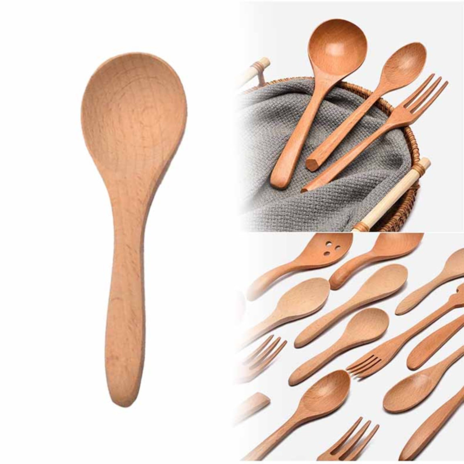 Clearance Items!Ymkly Kitchen Utensils Set,Kitchen Decoration,Wooden ...