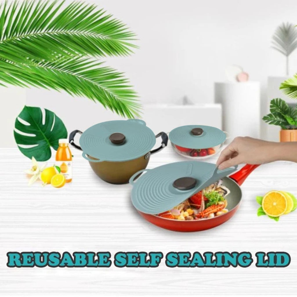 Clearance Items!Ymkly Kitchen storagesilicone lids for food ...