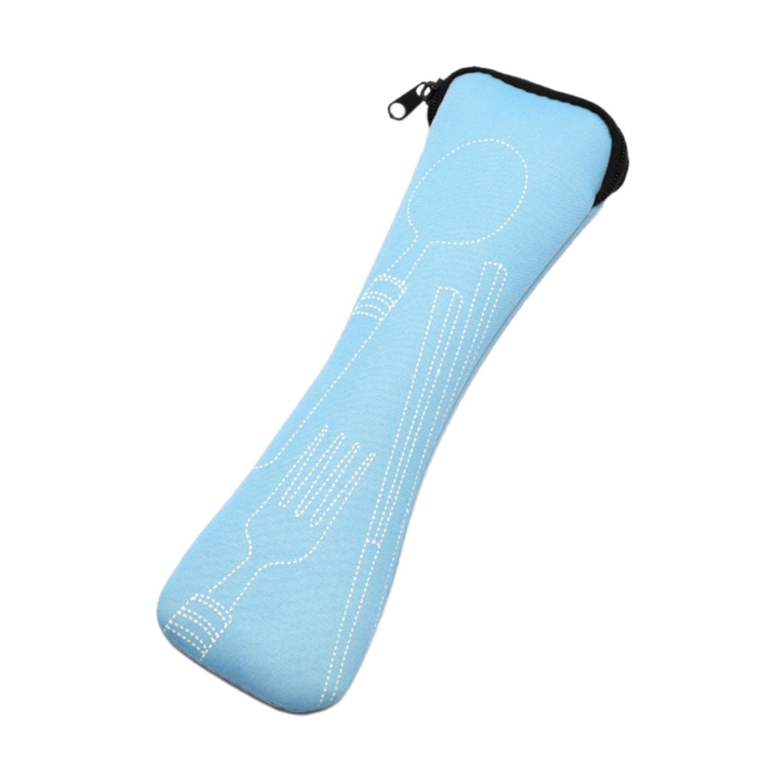 Clearance Items！ Zipper Tableware Bag Portable Wear Fabric Tableware ...