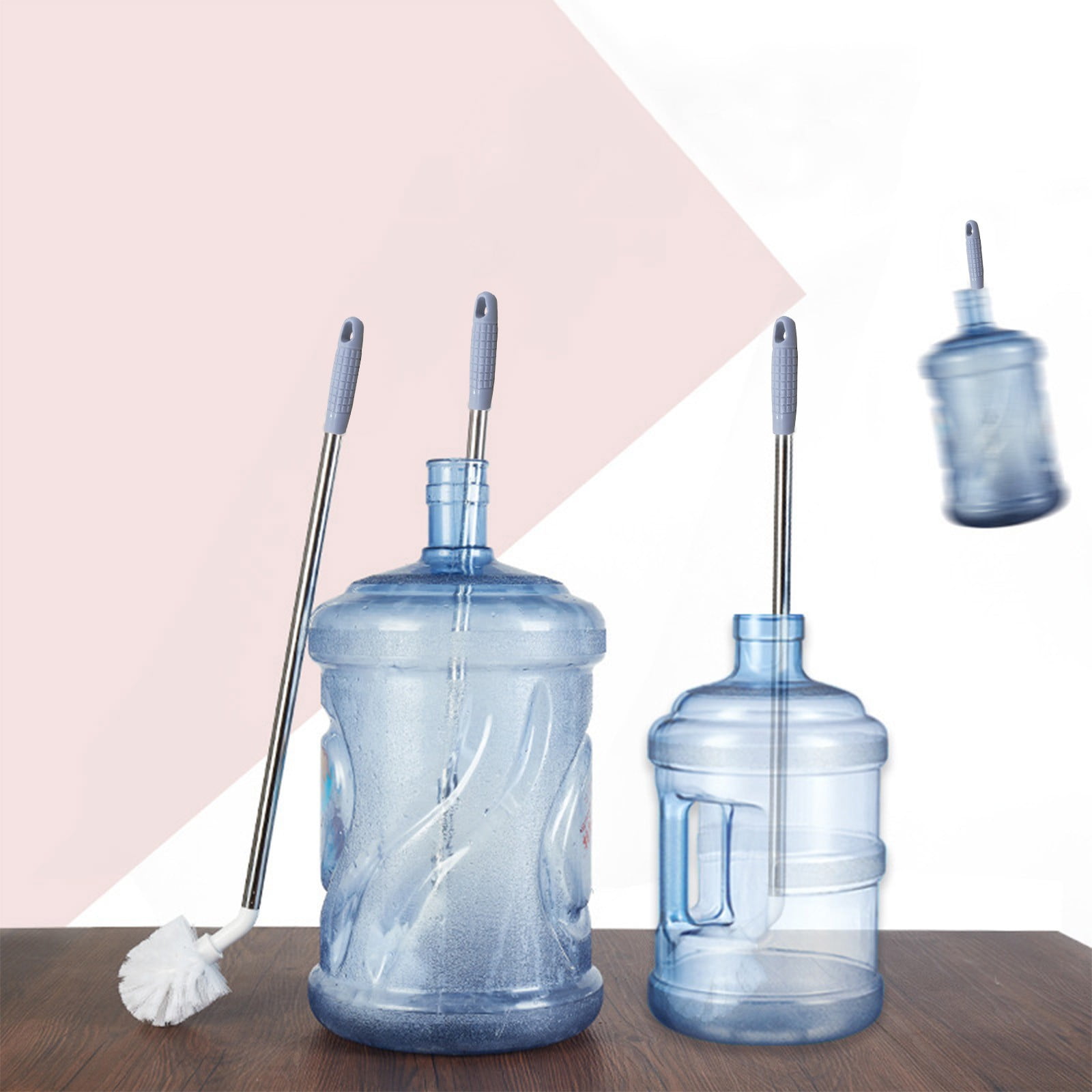 Clearance JGF844 Stainless Steel Water Bucket Bottle Brush, Long Handle ...