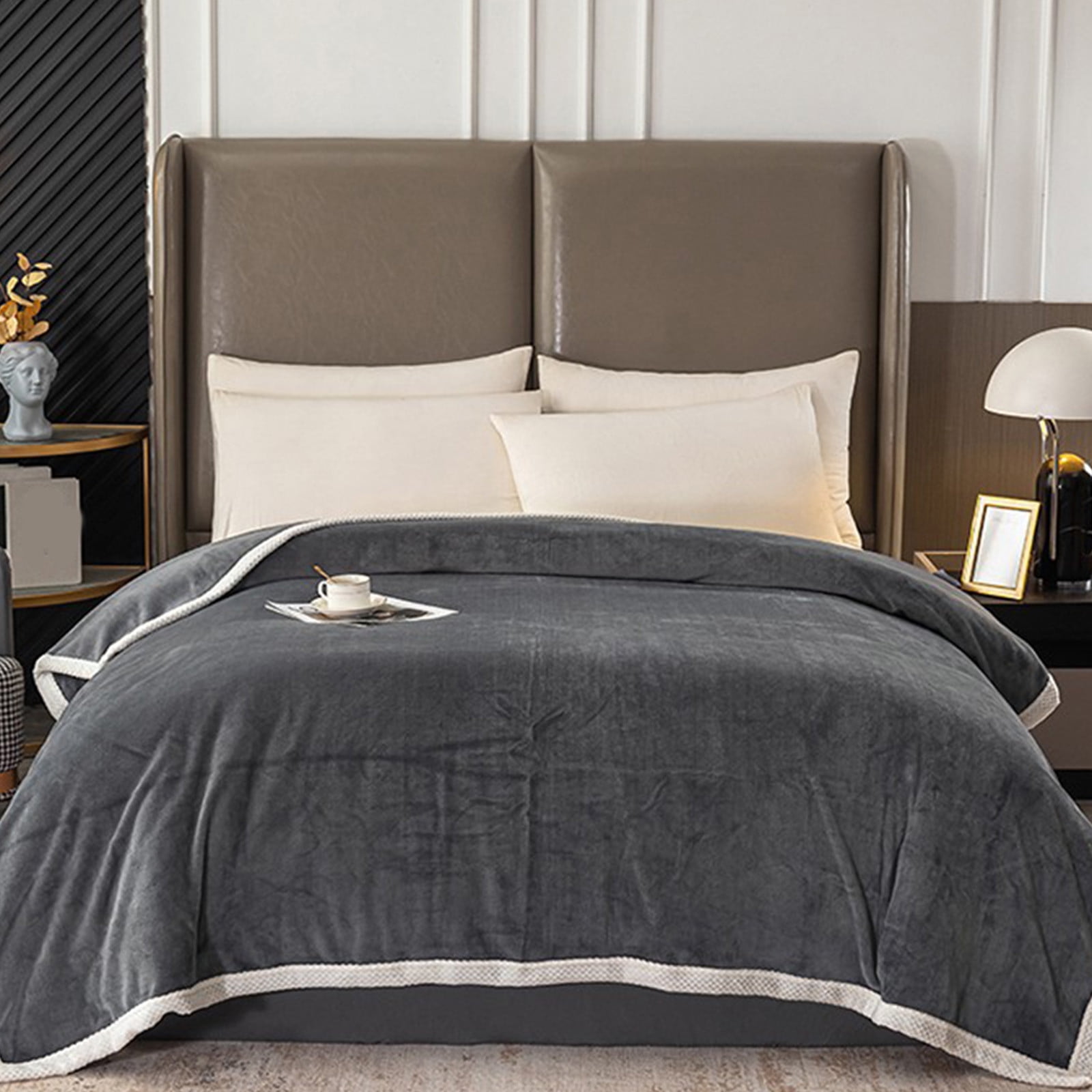 Clearance!JMYHOAM Throw Blanket 78.74*59.05IN Cozy Flannel ...