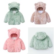 URMAGIC Snow Clothes for 2-6T Kids: Children's Toddler Boy Girl Winter Hooded Coat, Baby Fleece ...