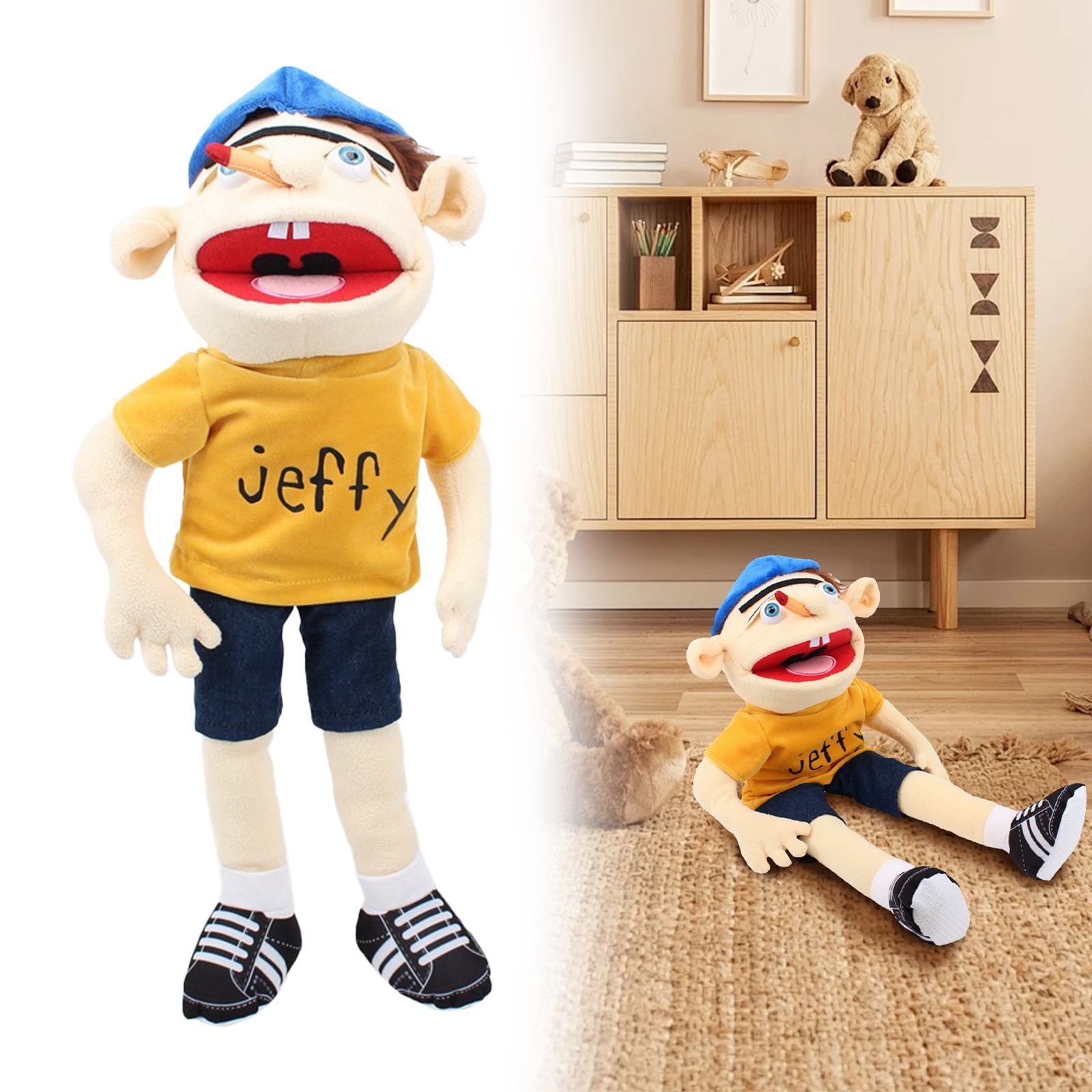 Clearance Jeffy Puppets 23.5 Inch Hand Puppet Soft Plush Toy Hand ...