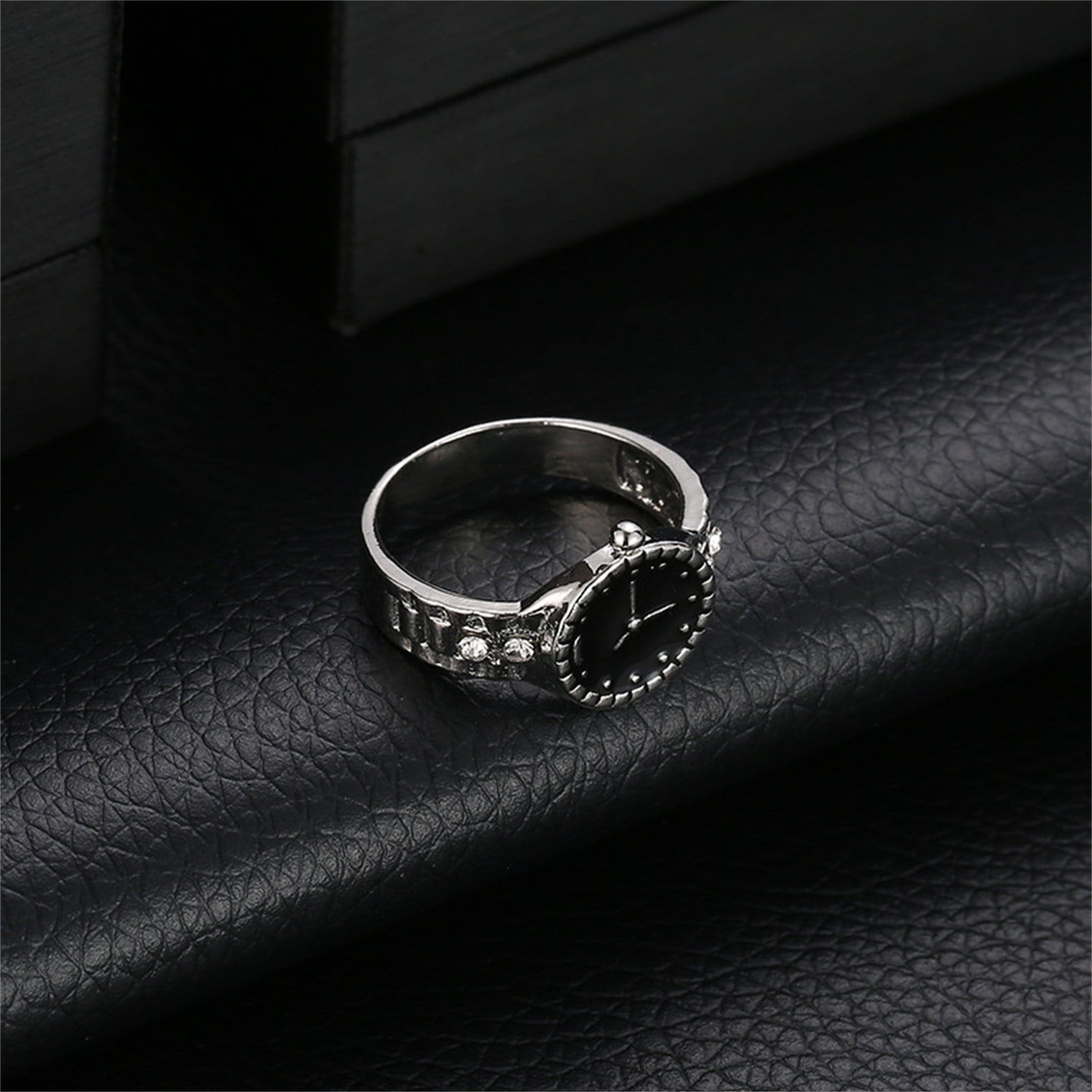 Clearance Jewelry Under $5 VerPetridure Originality Clock-Shape Ring ...