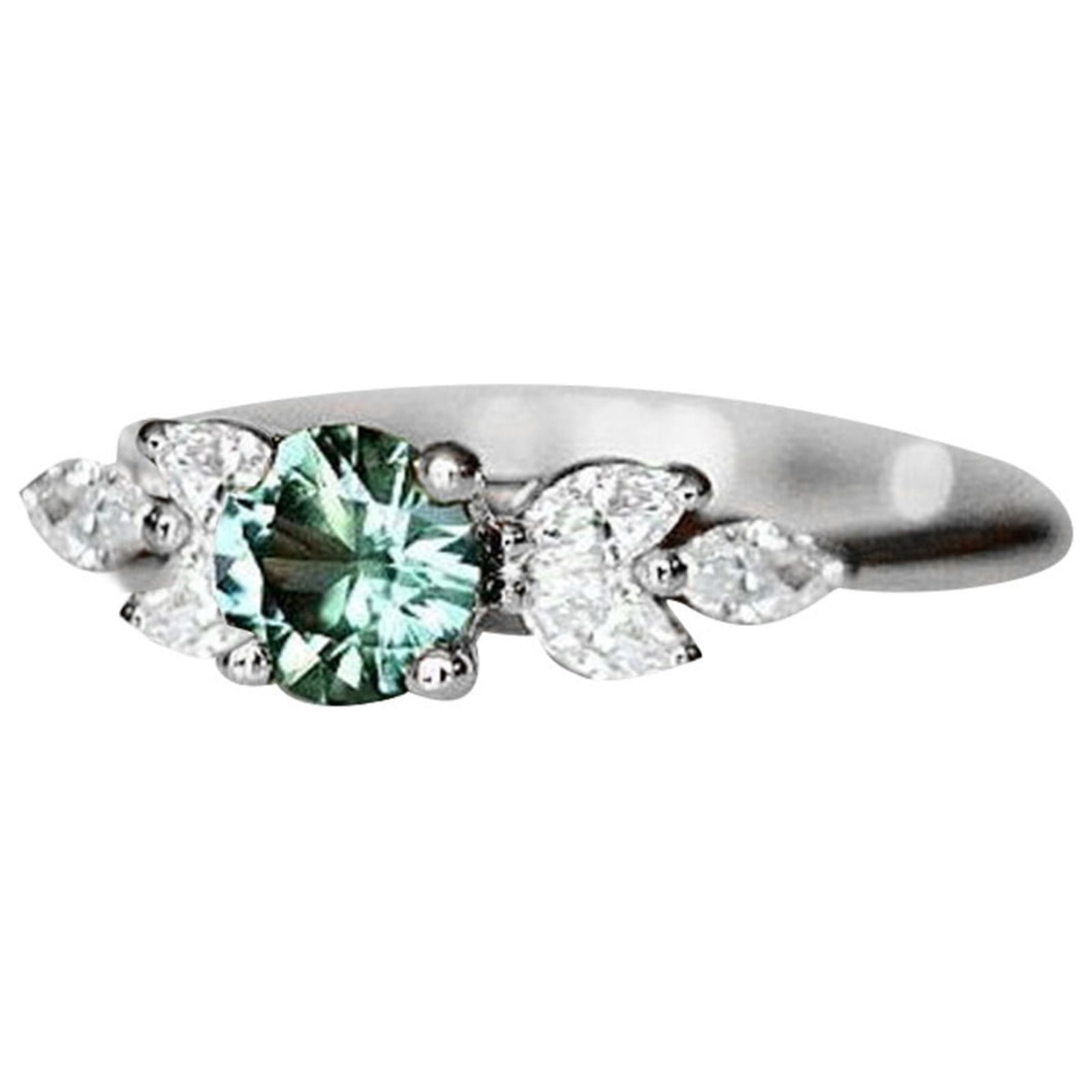 Clearance Jewelry Under $5 VerPetridure Ring With Diamond Ring Natural ...