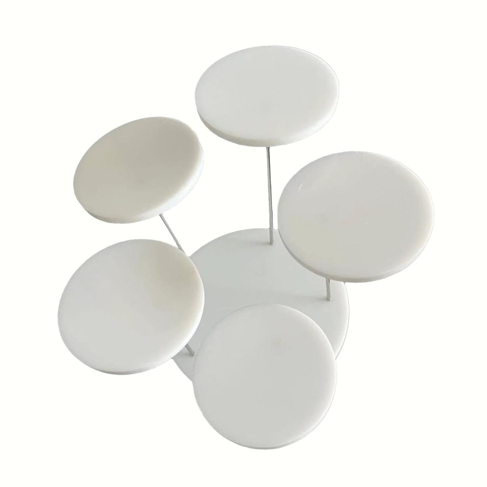 Clearance! Jklop Acrylic Display 5 Tier Organizer Rotate Layered Rings ...