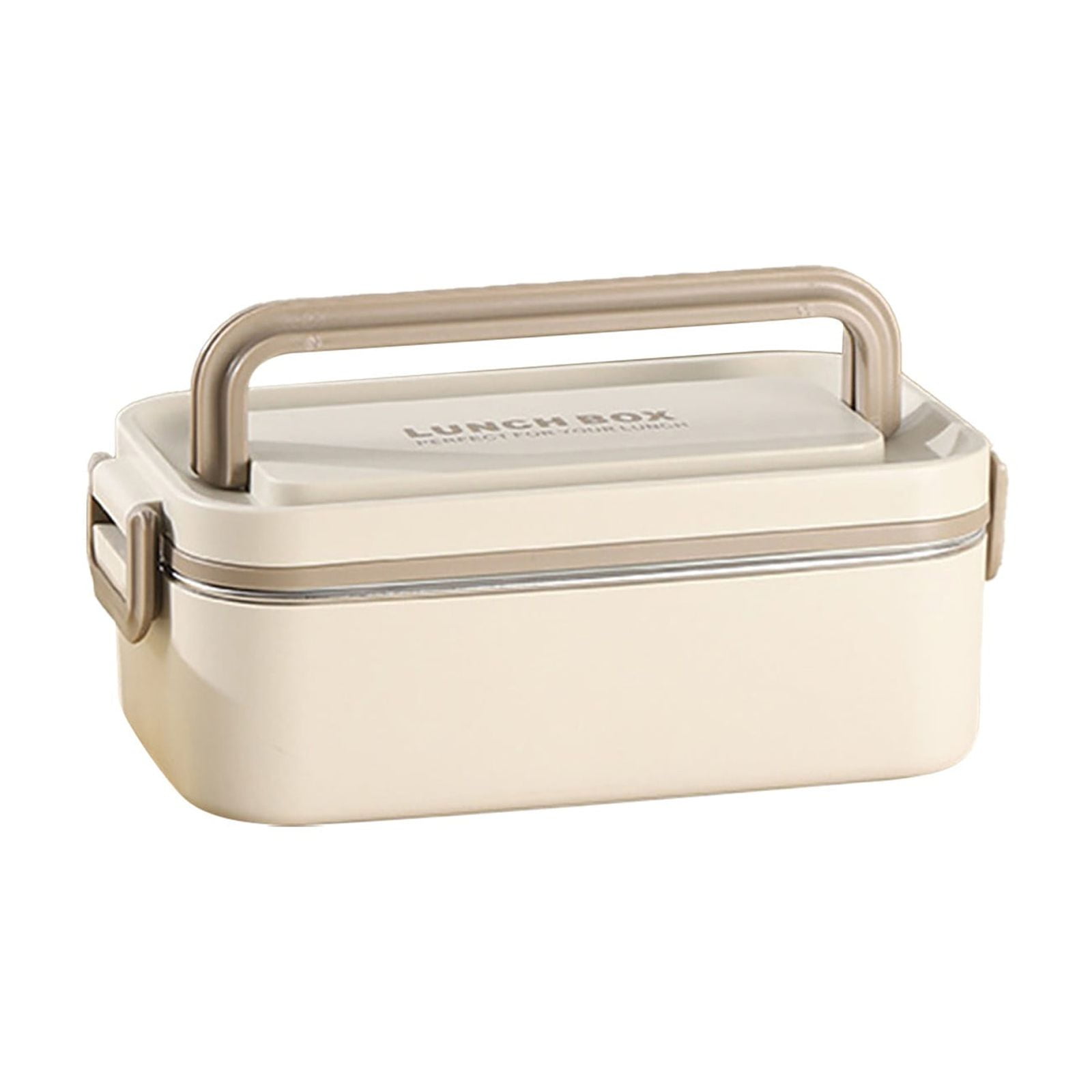 Clearance! Jklop Box Lunchbox for Adults 3 Stackable Containers Modern Minimalist Design and ...