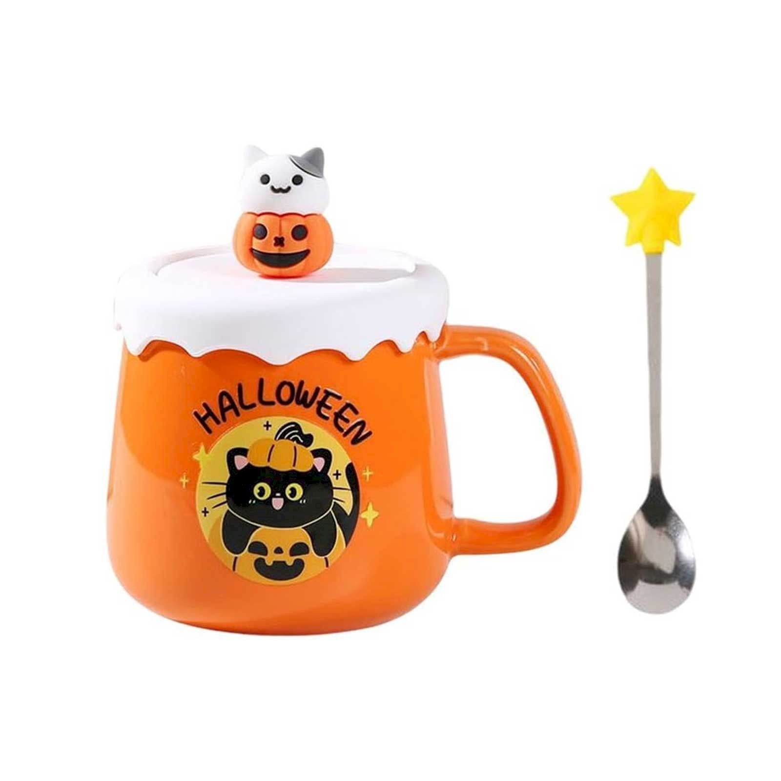 Clearance! Jklop Coffee Mug Cute Cats Ceramic Mug | Multifunctional ...