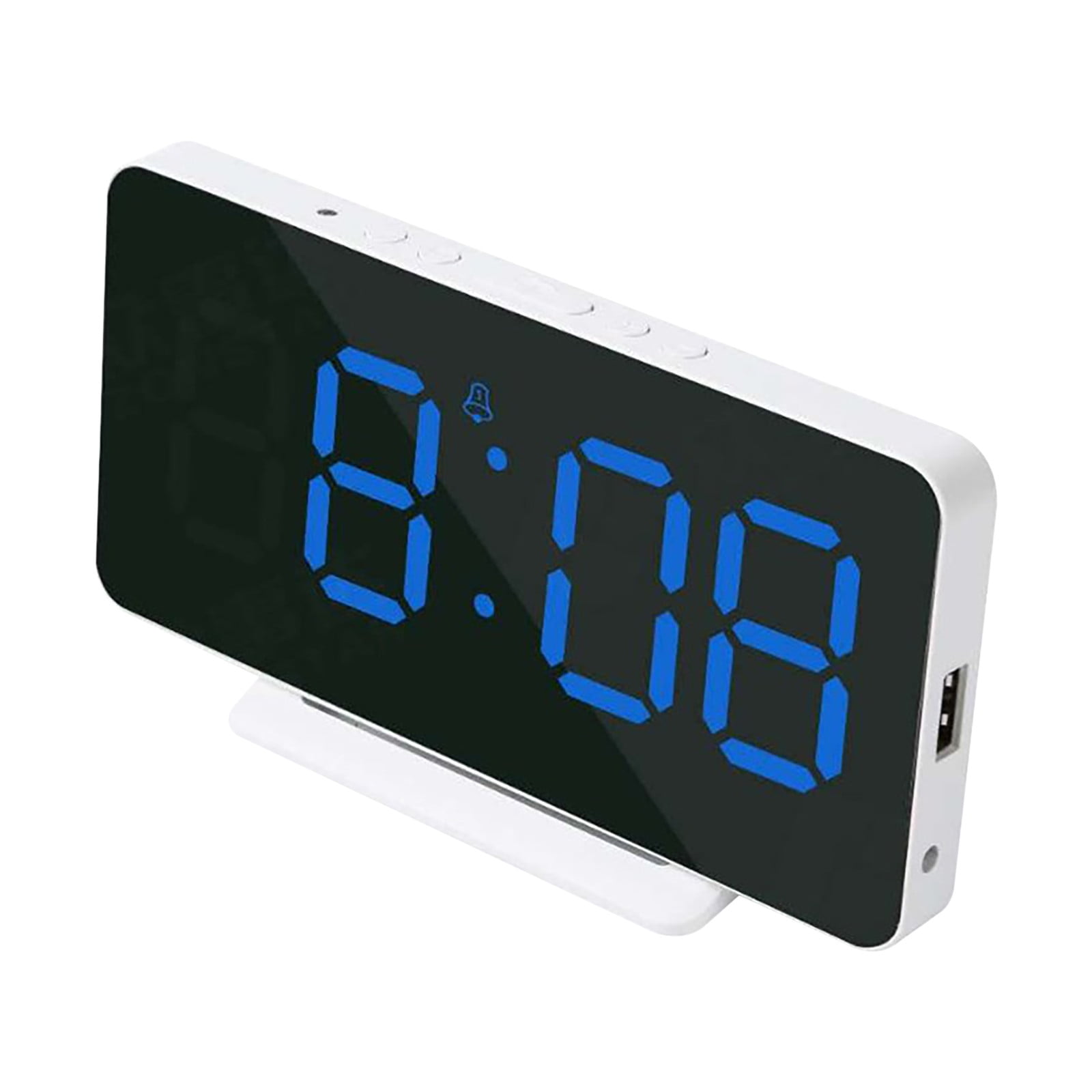 Clearance Kaireo Clock, Large Screen Led Clock Blue, Large Screen Led ...