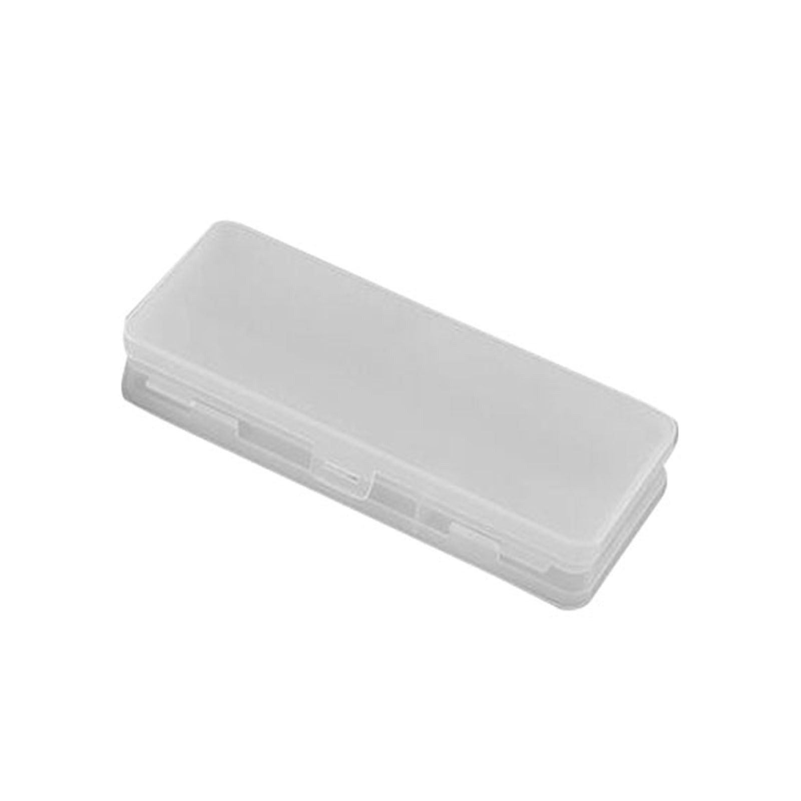 Kbndieu Translucent Pencil Pouch Bag Pencil Case Multifunctional Double ...