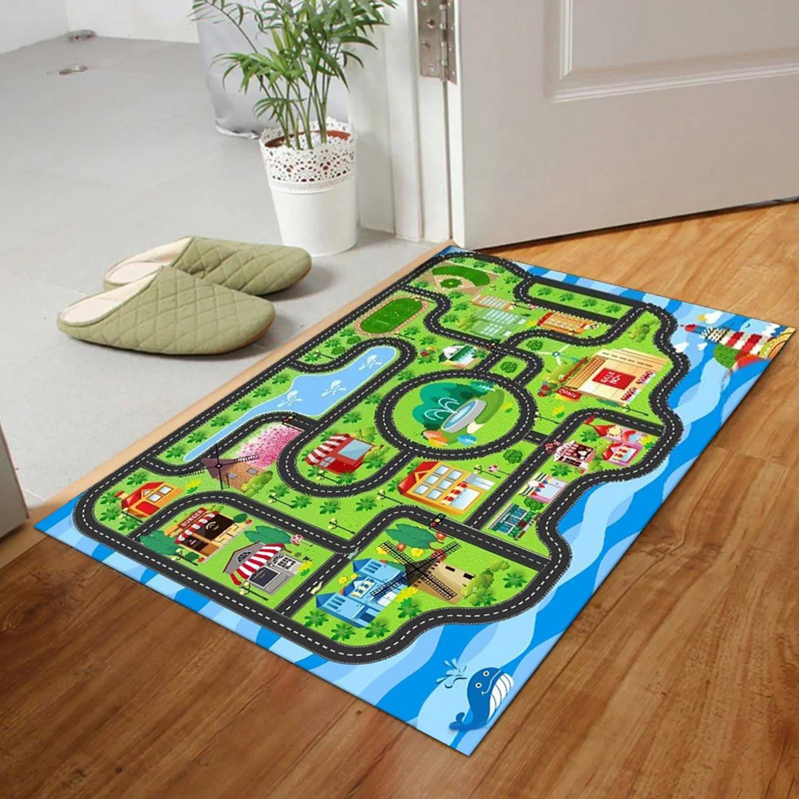 Clearance! Kids Rug Play Mat Great for Playing with Cars and Toys ...
