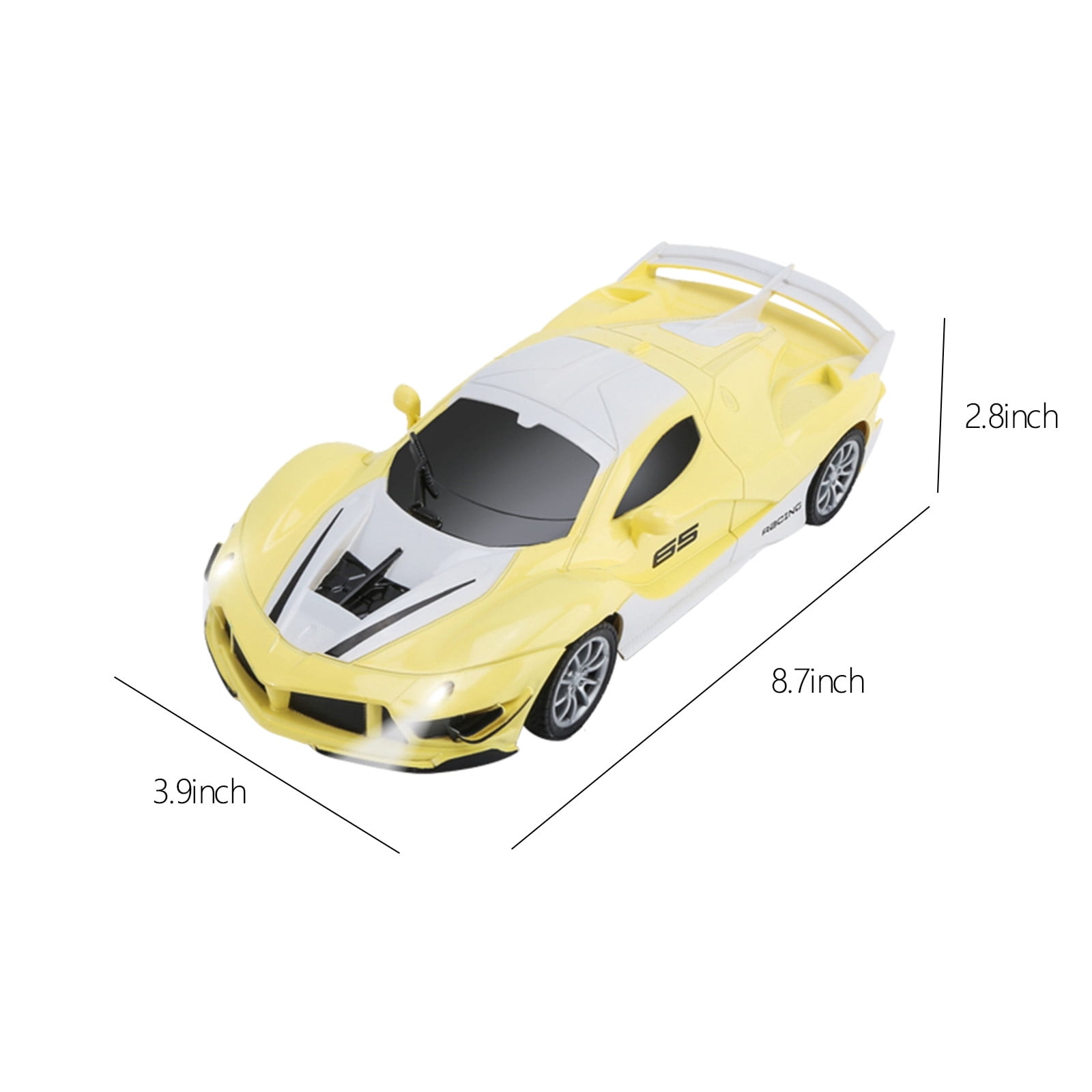 Clearance!Kids Wireless RC Car Wireless Four-Channel Remote Control ...