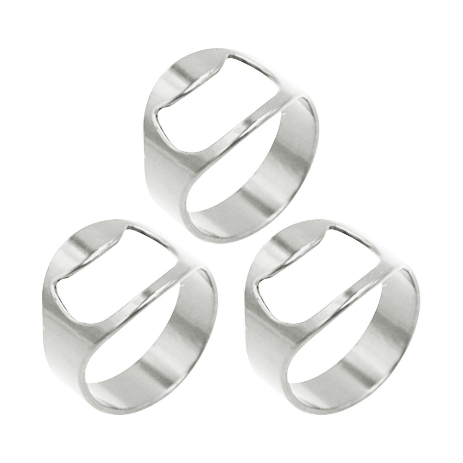 Clearance Kitchen! Blecry 3Pcs Bartender Ring Ring Portable Stainless ...