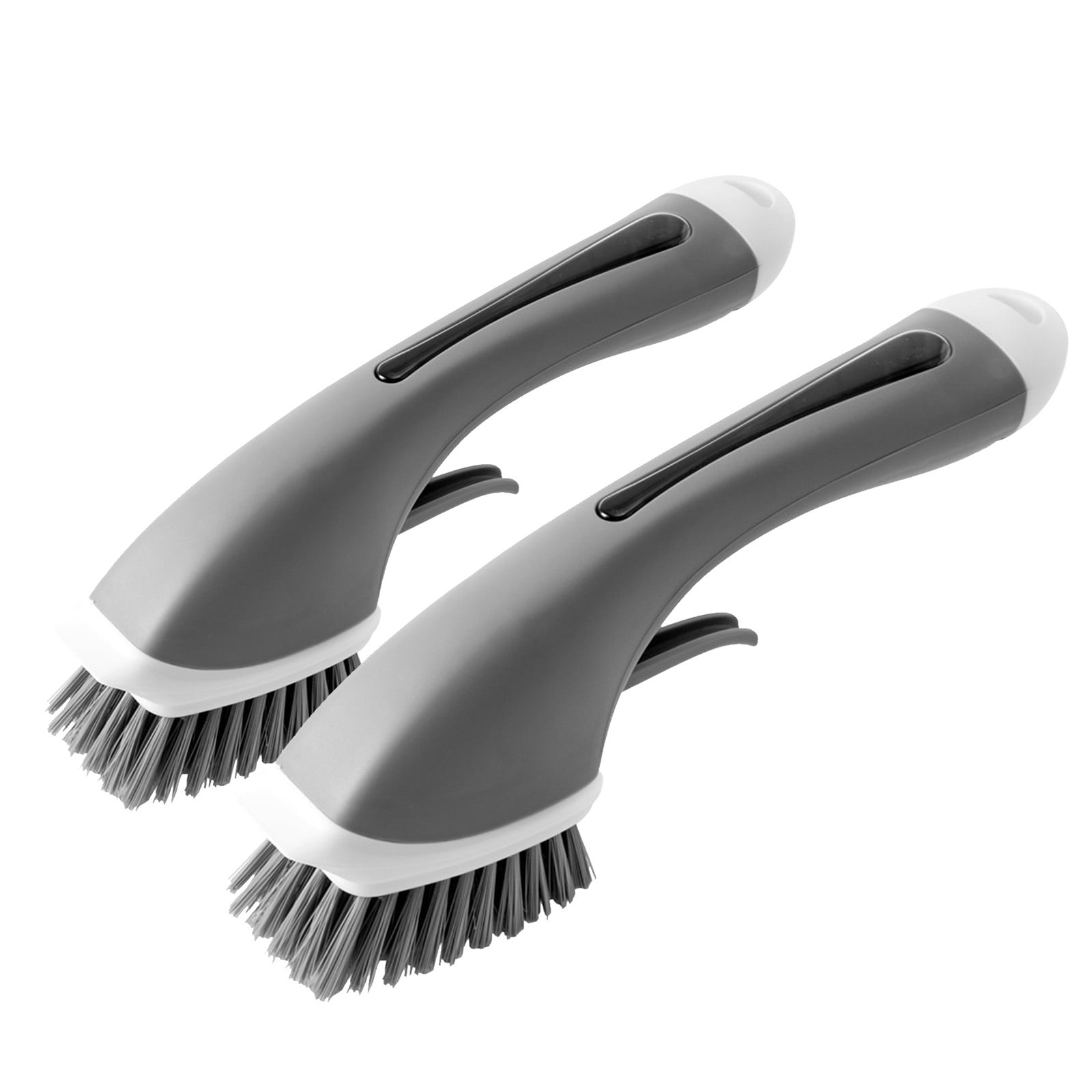 Clearance Kitchen Cleaning Supplies under $15,2pcs Dish Brush With Soap ...