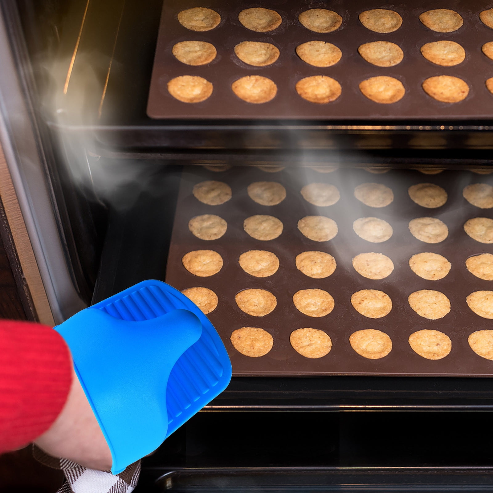 Clearance! Kitchen Insulated Gloves Rubber Gloves for Cooking and ...