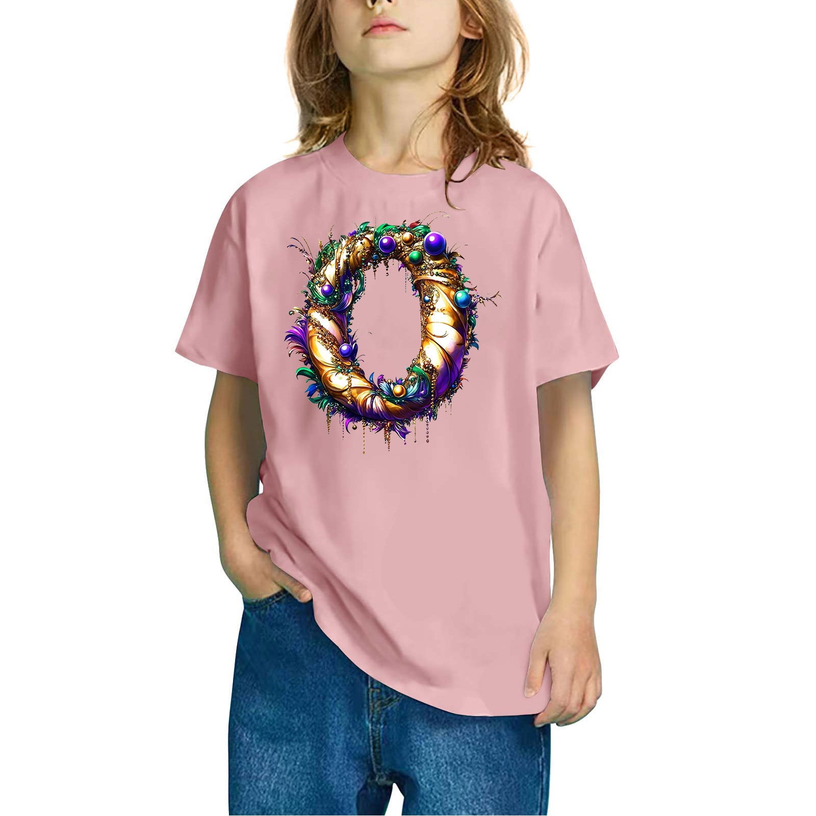 Clearance!KkSLirnhs 4 Years Girls Tops 7-16 Toddler Kids Boys Girls ...