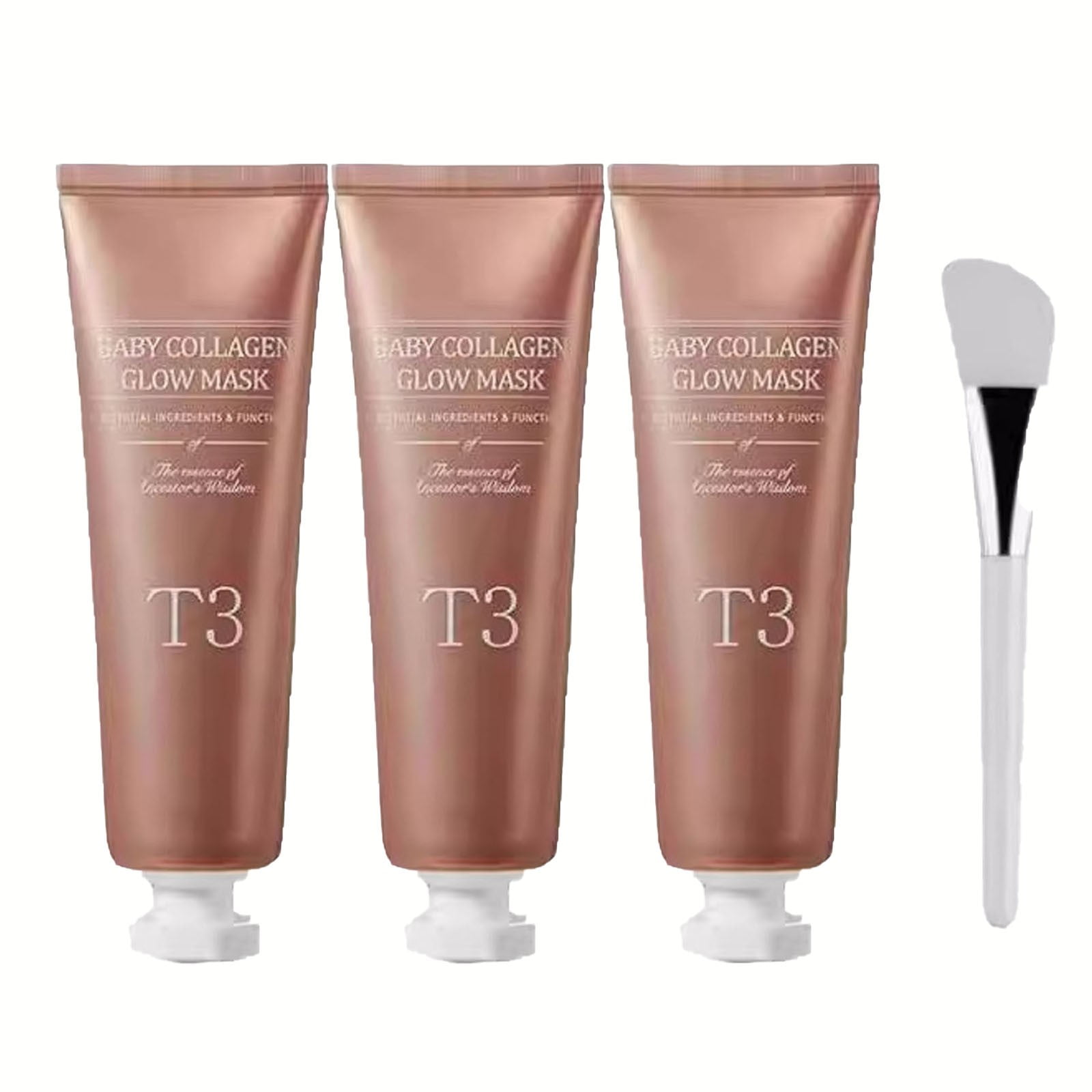 Clearance! Korean Collagen Face Mask, T3 Collagen Mask T3 Baby Collagen ...