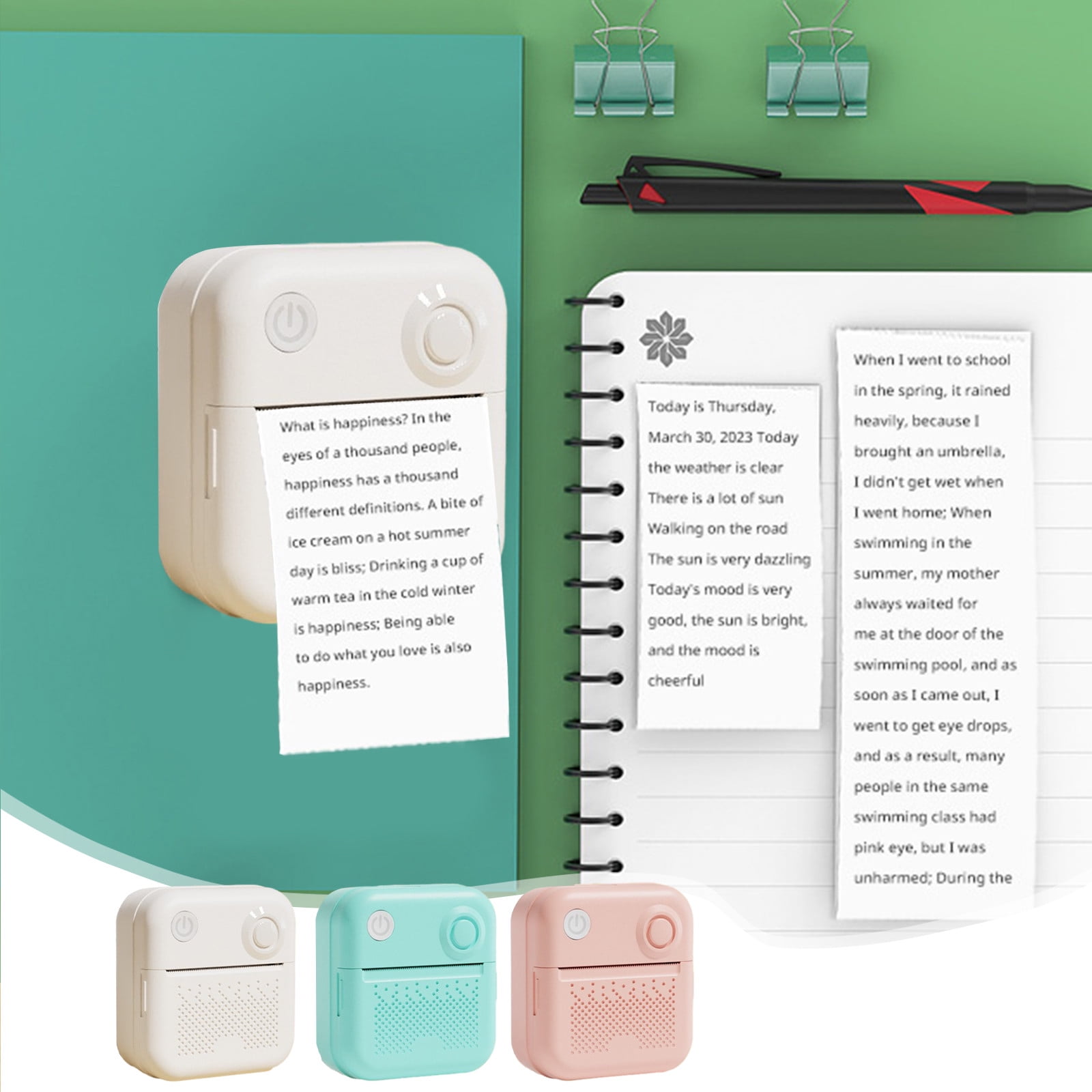 Savings Label Maker Machine with Tape,Office School Supplies,Pocket ...