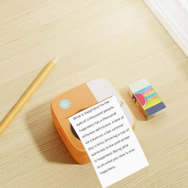 JADENS School Supplies Portable Thermal Mini Sticker Printer, 2 Inch ...