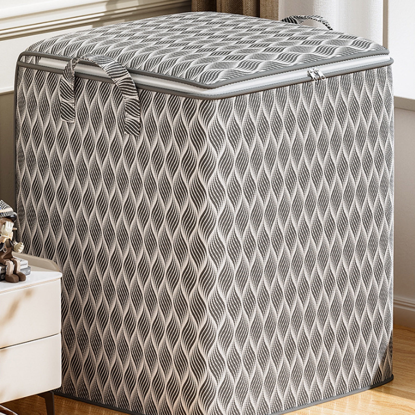 Clearance! Large Clothes Storage Bag with Zipper Closet Organizers and ...