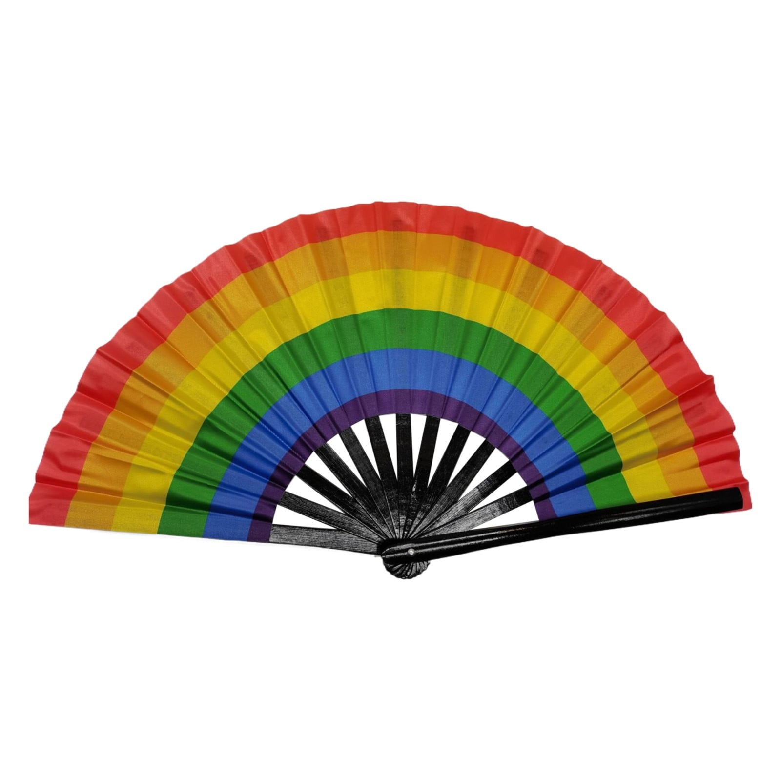 Clearance! Large Folding Handheld Fans for Line Dancing Portable Craft ...