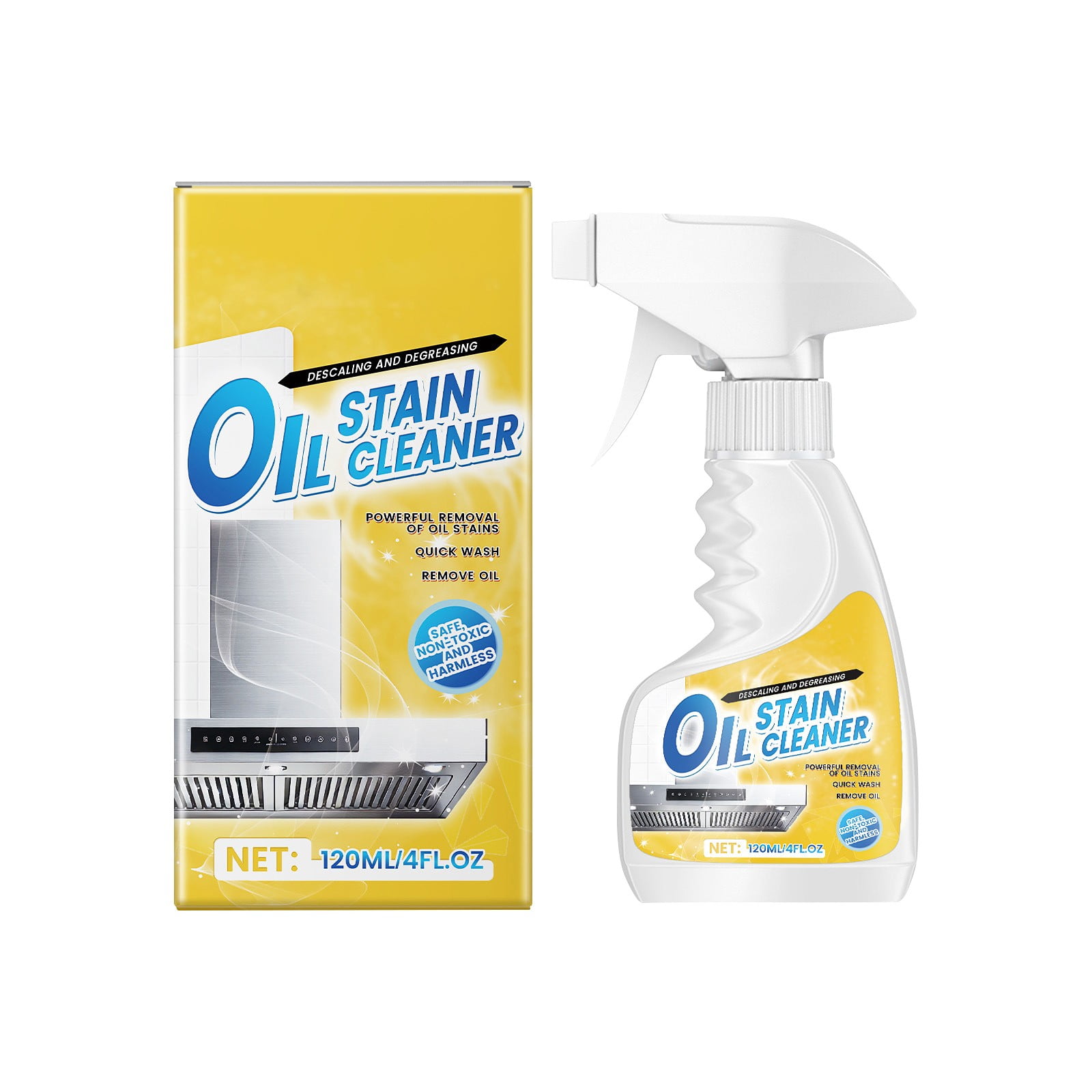 Clearance Laundry Soap Kitchen Degreasing Cleaning Spray, Range Hood ...