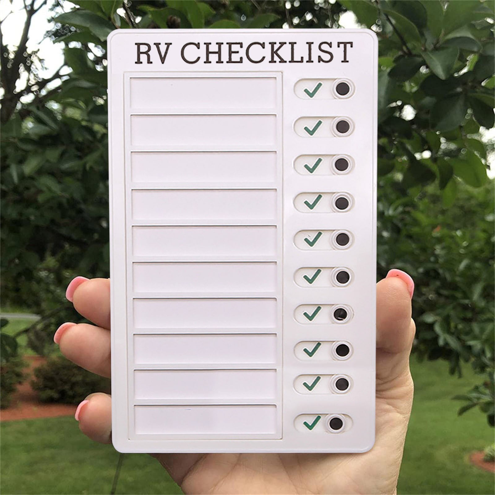 Clearance! Leott Chore Chart for Adults Boards to Do List Rv Checklist ...
