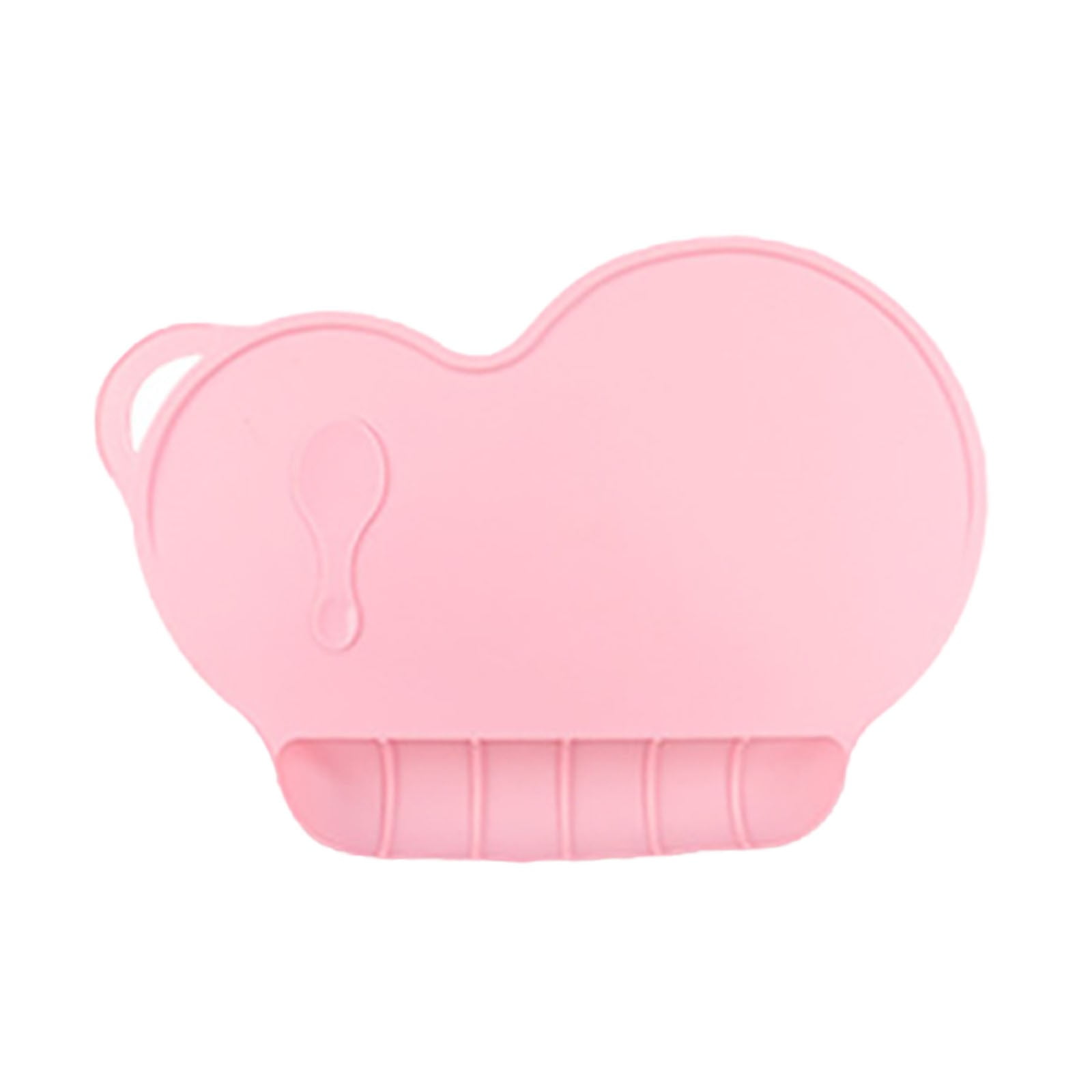 Clearance! Light Pink Baby Food Tray Baby Suction Cup Cartoon Placemat ...
