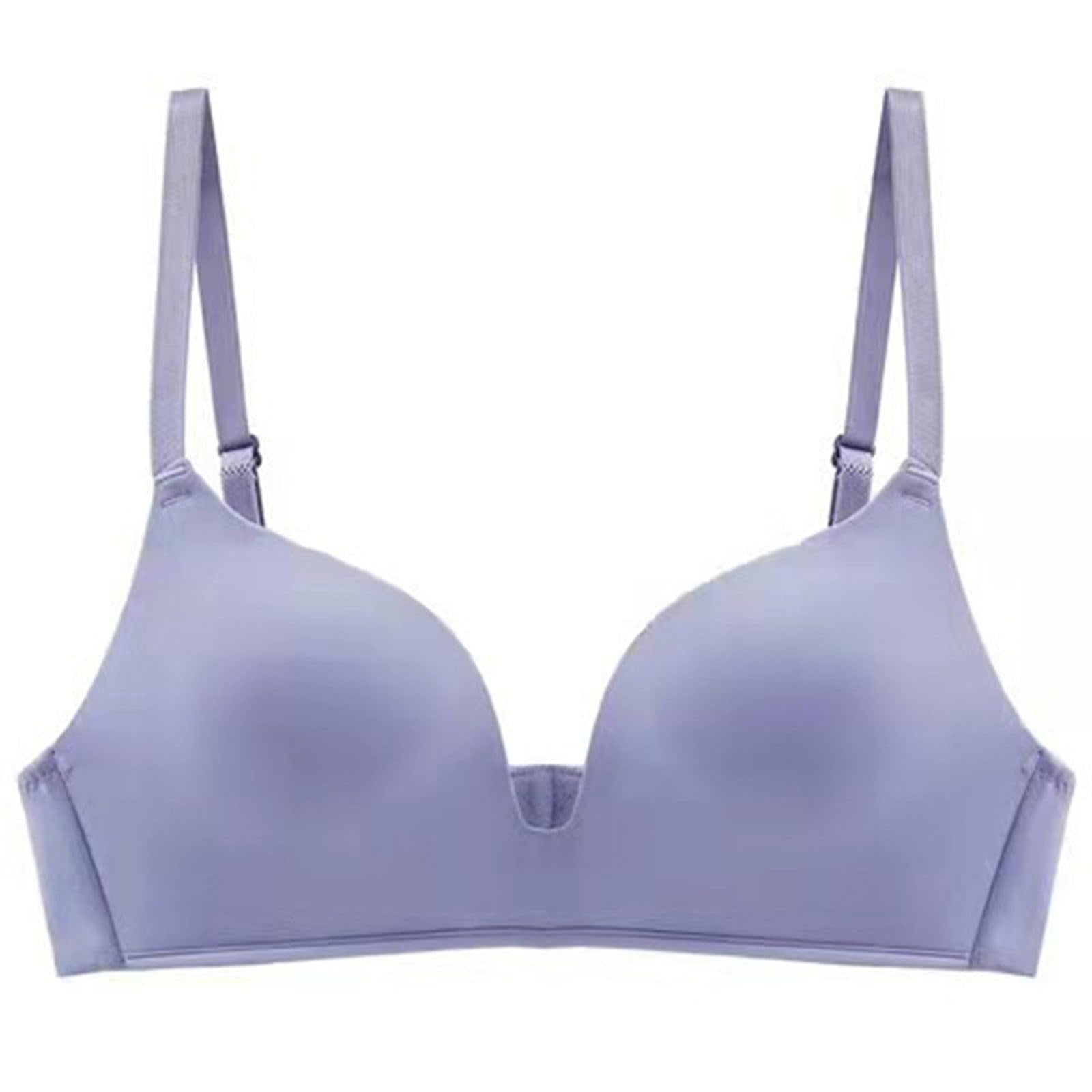 Clearance! Lightly Lined Women's Bra Push Up Black Wire T Shirt Bra ...