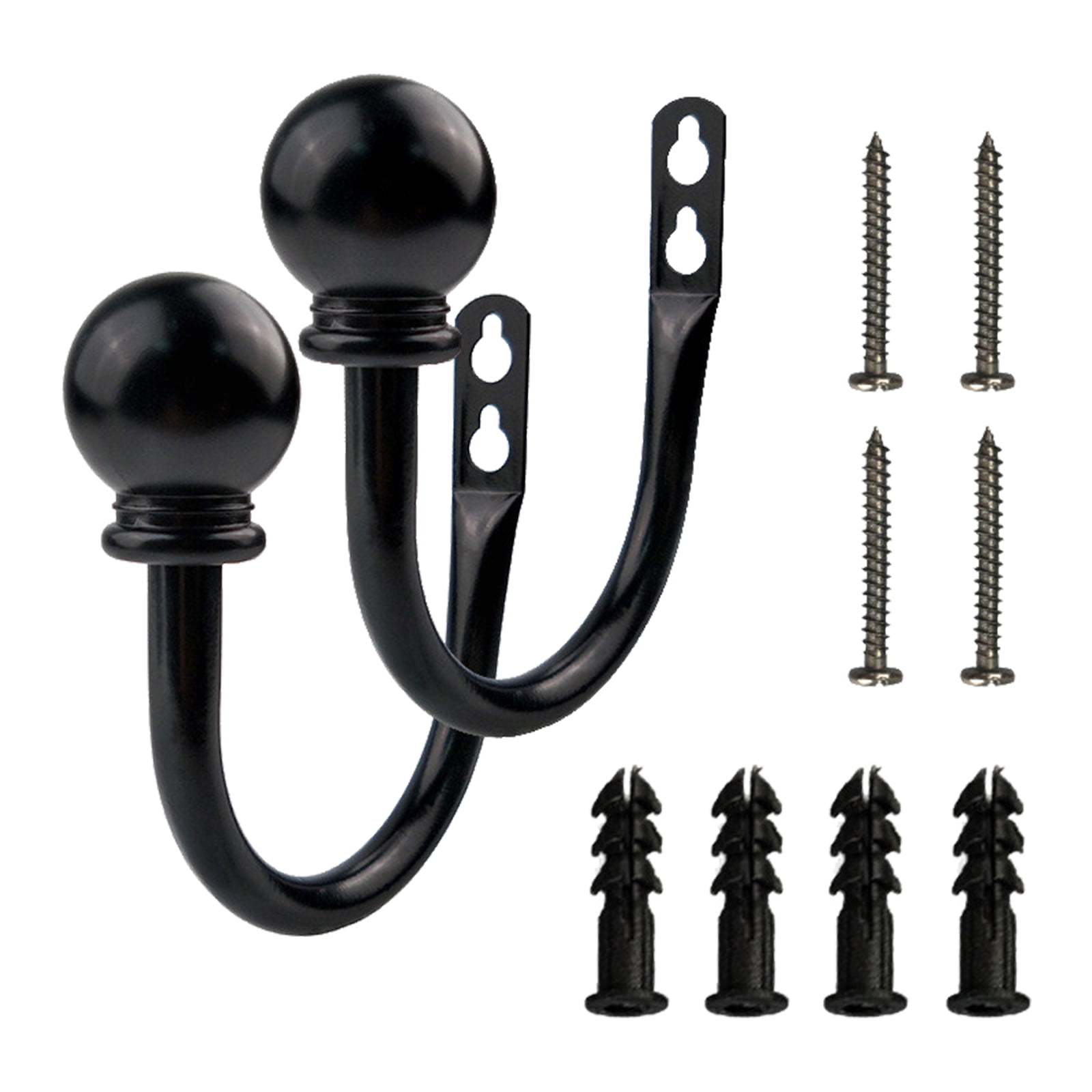 Clearance! Lililumin Command Hooks Curtain Hook Binding Cloth Curtain ...