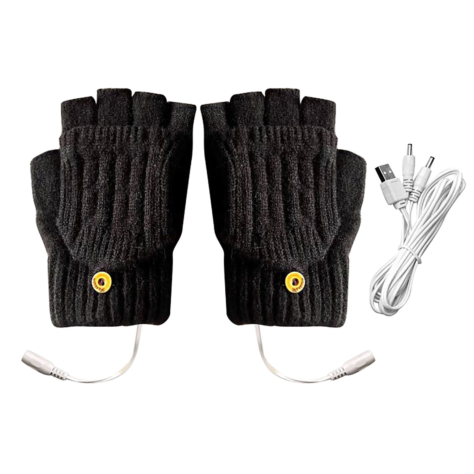 Clearance! Lililumin Gloves Winter Electric Heating Warm Gloves Usb ...