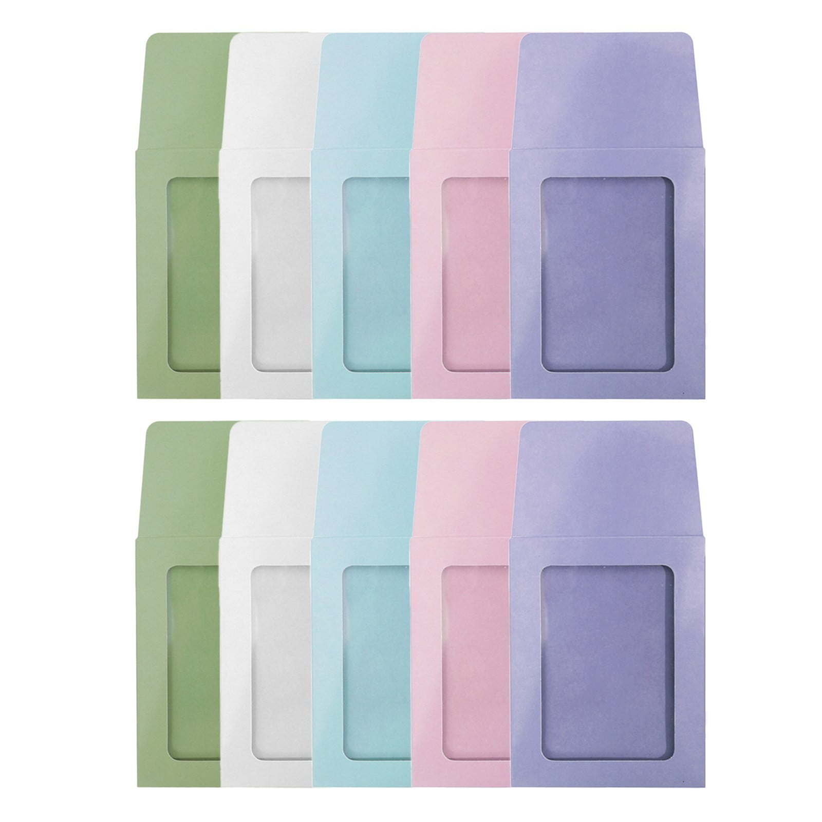 Clearance! Lililumin Office Supplies Hollow Transparent Card Holder ...