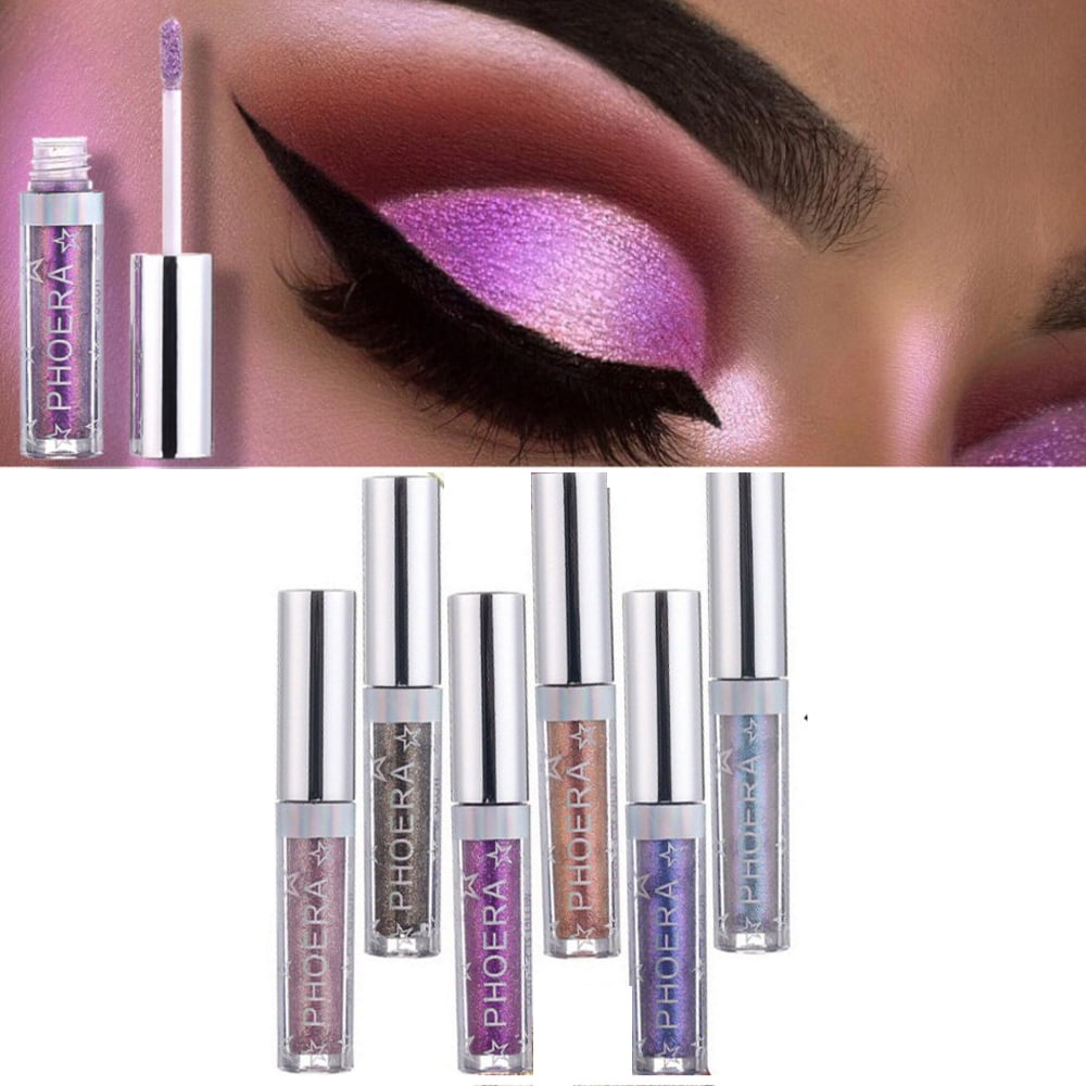 Clearance Liquid Eyeshadow 12 Colors Long Lasting Waterproof Shining