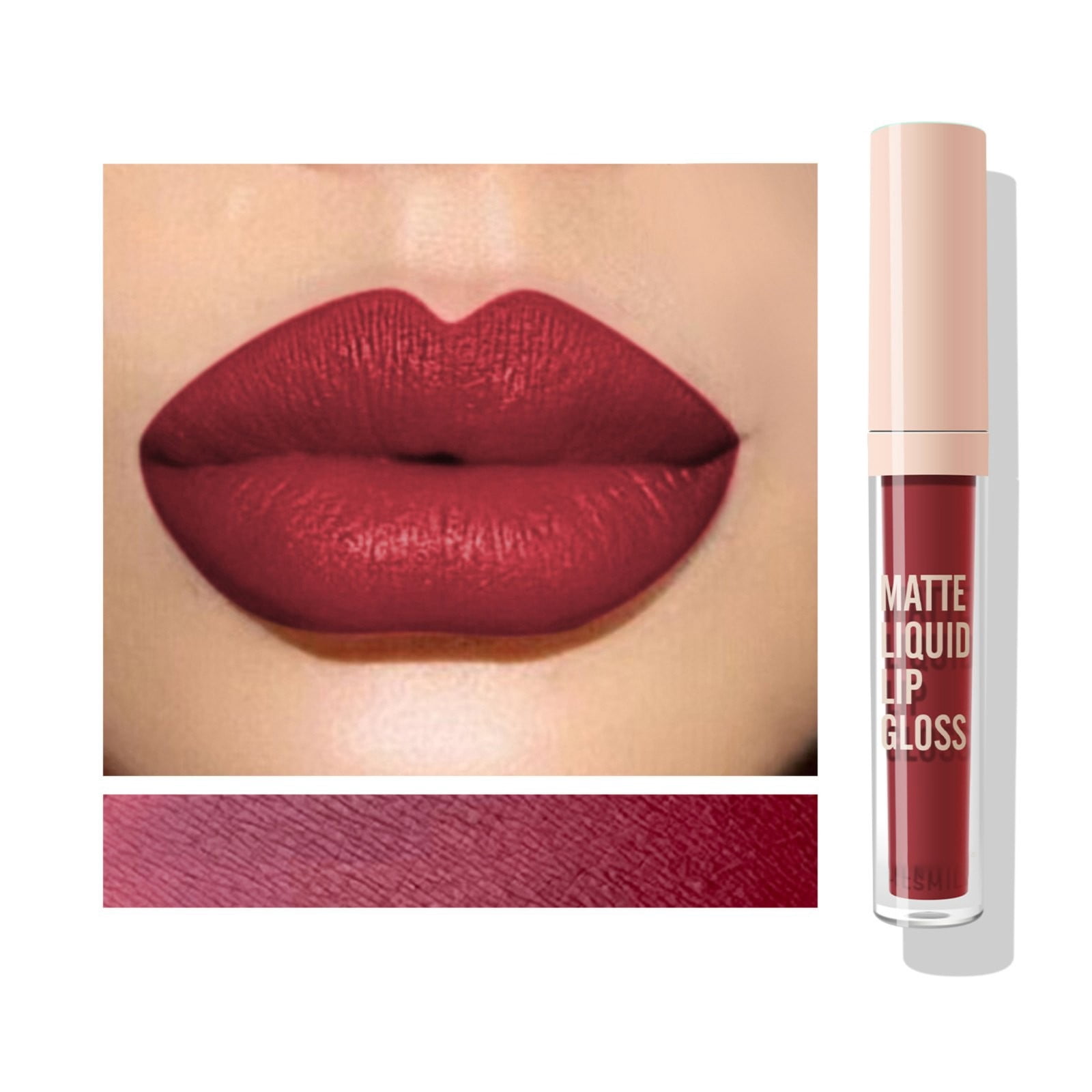 Clearance！ Liquid Lipstick Red Velvet Lipstick Smooth Lip Stain Tint ...