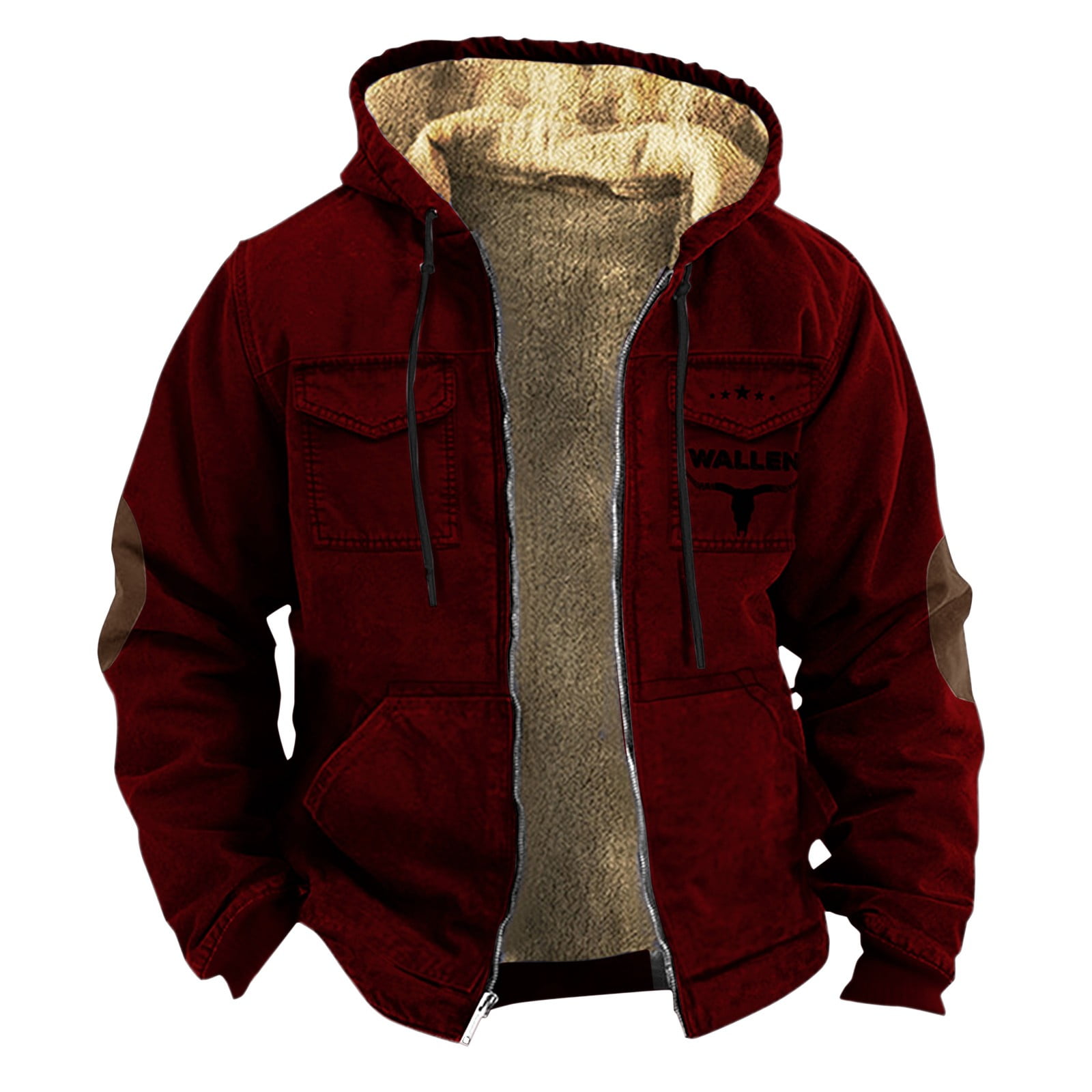Clearance! Lisingtool Jackets for Men Men's Winter Plus Thickened ...