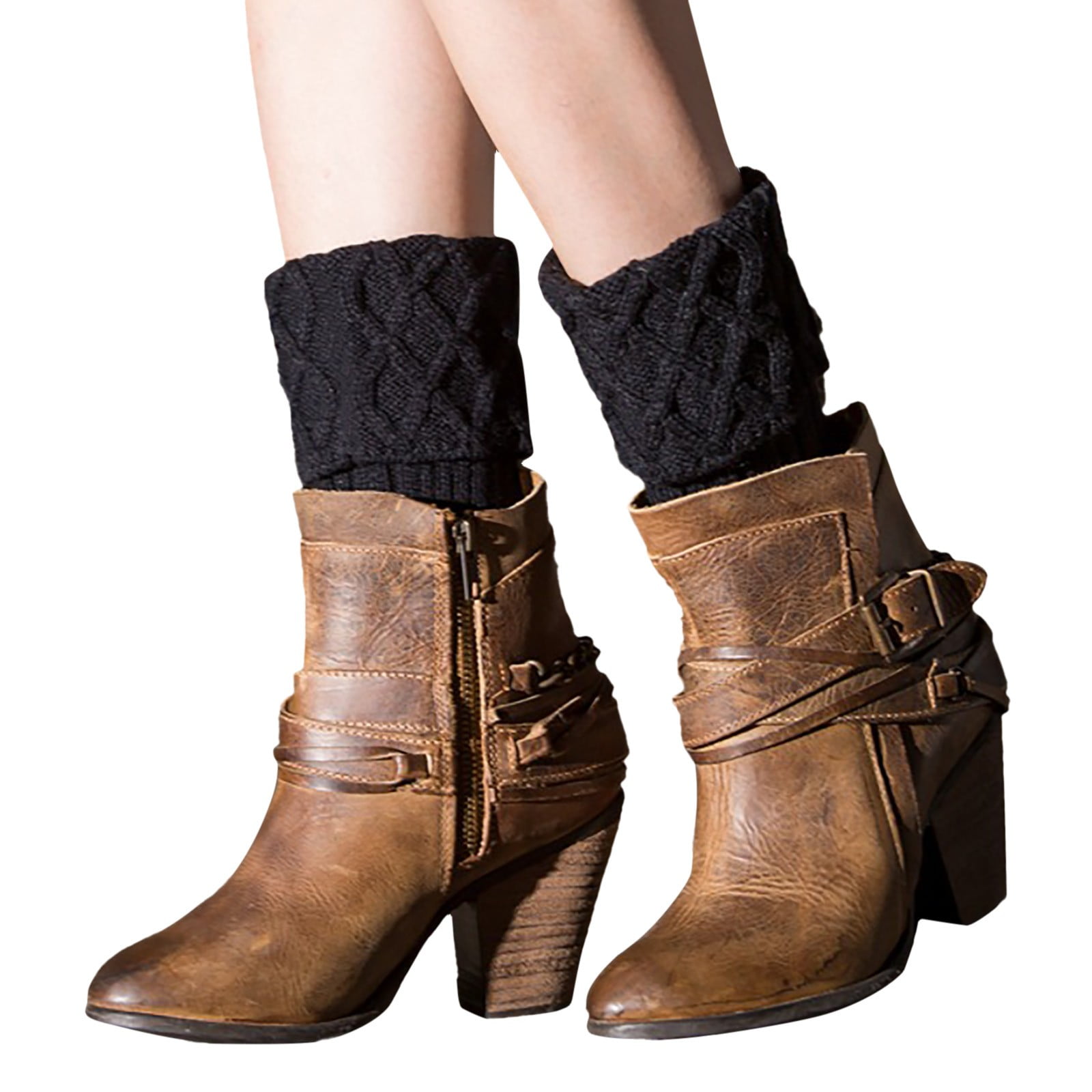 Clearance! Lisingtool Socks for Women Women Leg Warmers Knitted Boot ...