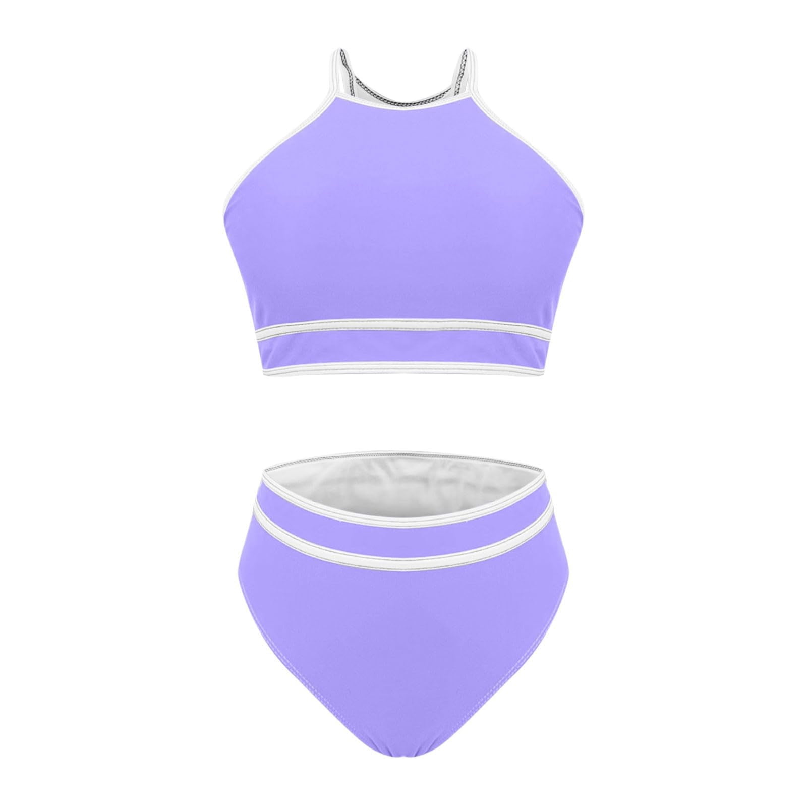 Clearance! Lisingtool Swim Suits for Women 2025 Women's Solid Color ...