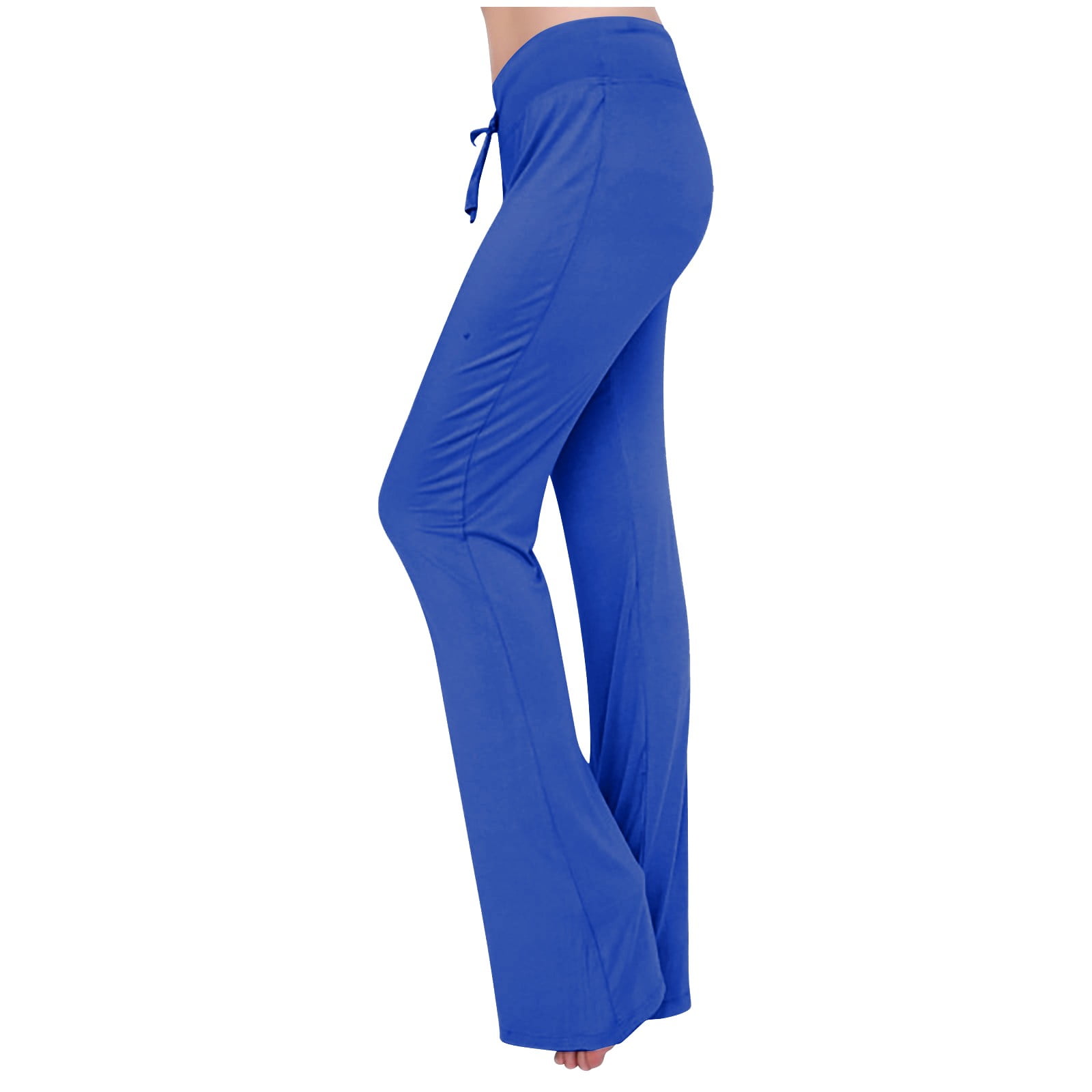 Clearance! Lisingtool Yoga Pant Trousers Women Wide Leg Women's Yoga ...