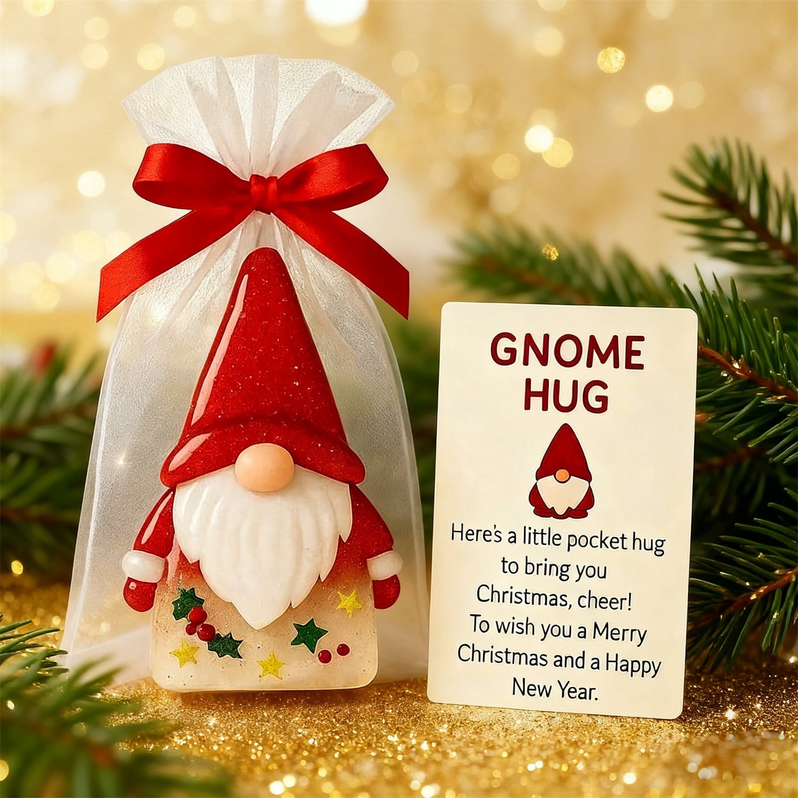 Clearance! Little Pocket Christmas Hug, Gnome Christmas Pocket Hug ...