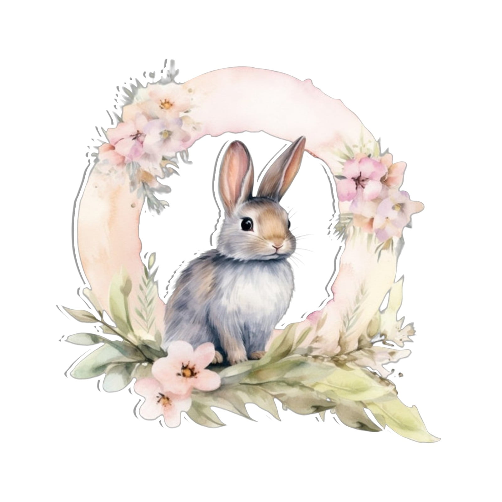 Clearance!Liuanngg Autumn Decoration Easter Cartoon Charms Resin Rabbit ...