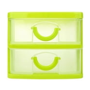 U Brands Two-Tier Desk Storage Boxes, Beige Linen, Adults, Teens and ...