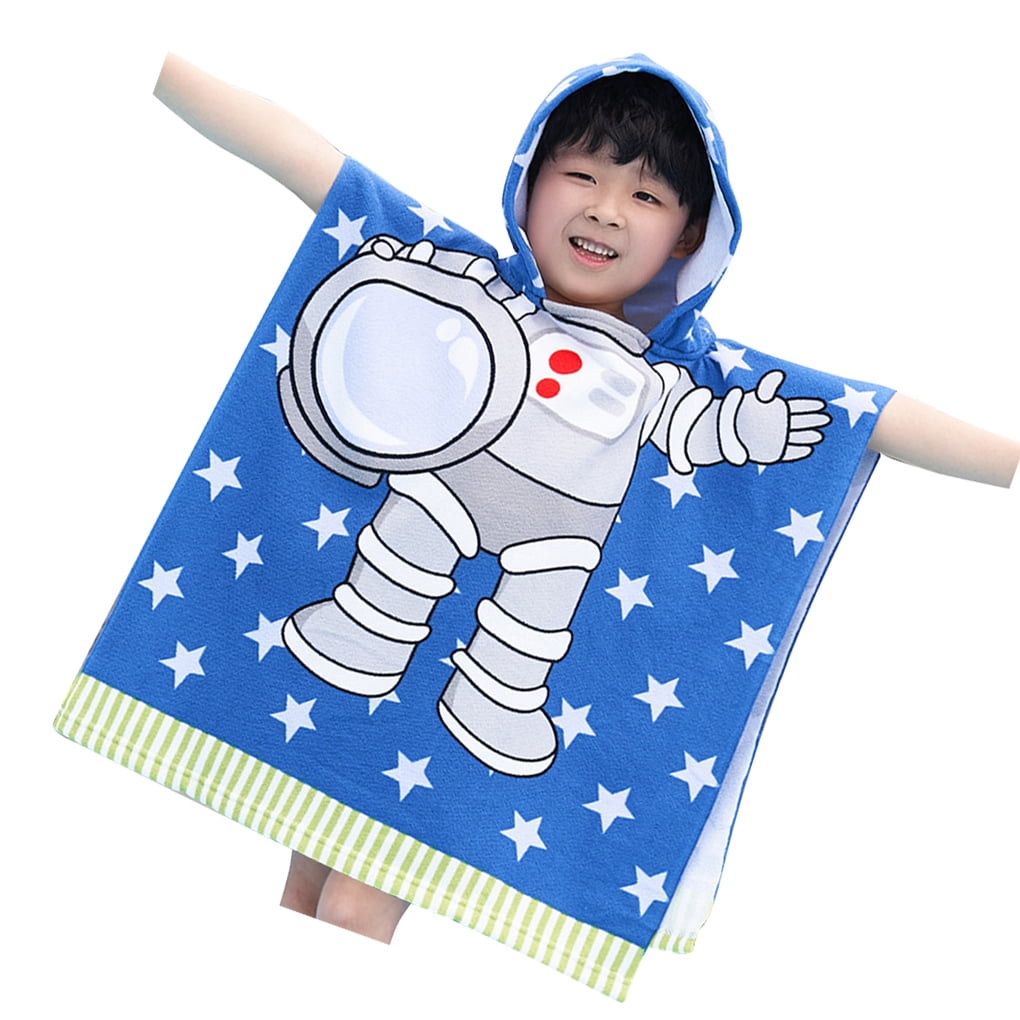 Clearance! Lotpreco Kids Hooded Beach Bath Towel, Baby Surf Poncho ...