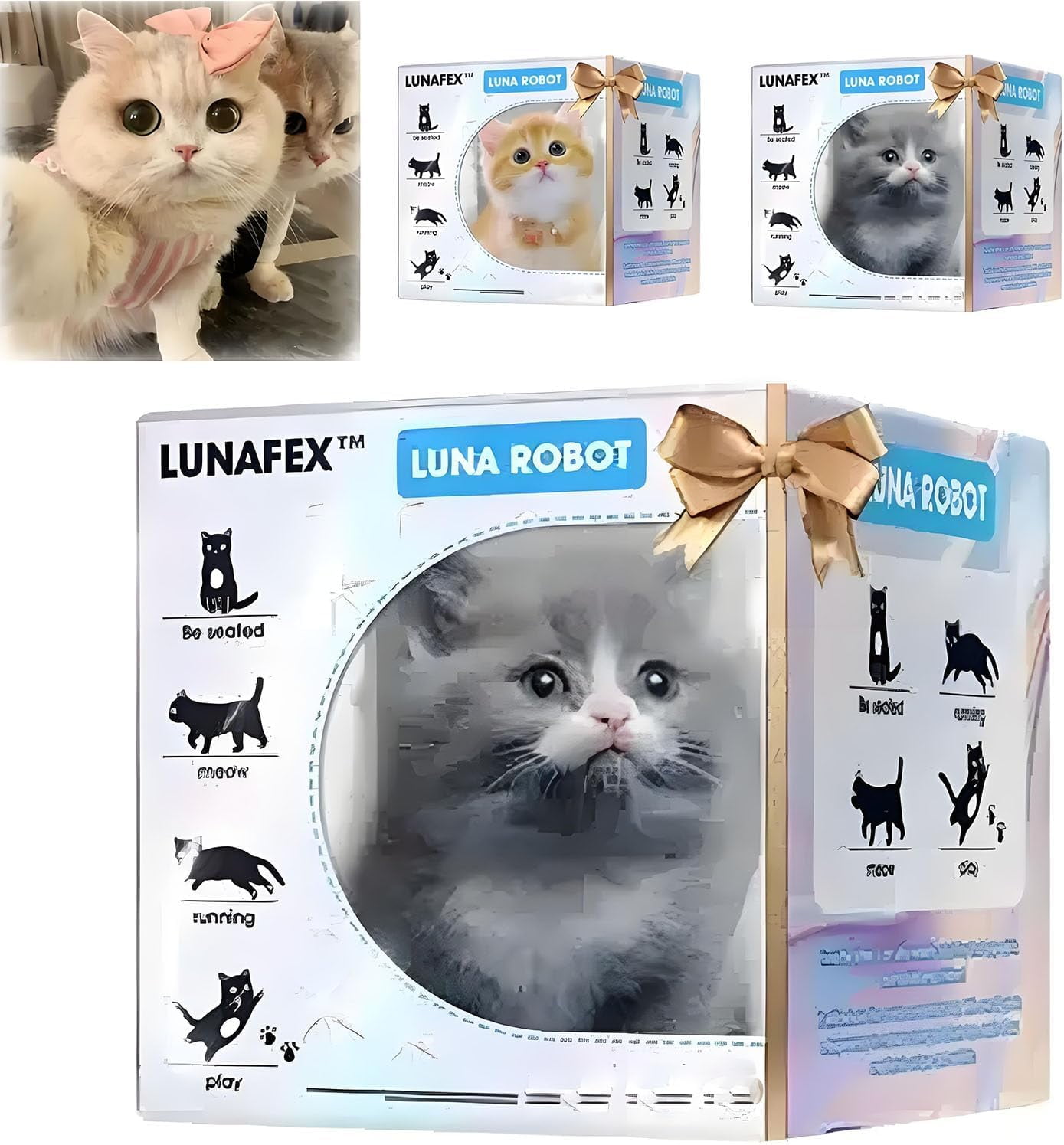 Clearance Lunafex Robot Cat,Luna The Robot Cat,Luna – Lunafex My ...