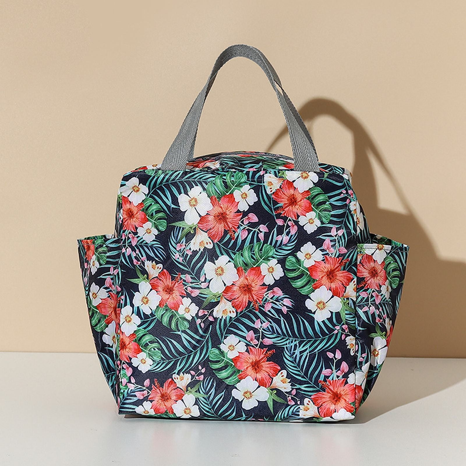 Clearance Lunch Bag under $5,Aluminum Foil Thickened Bento Bag Cloth ...