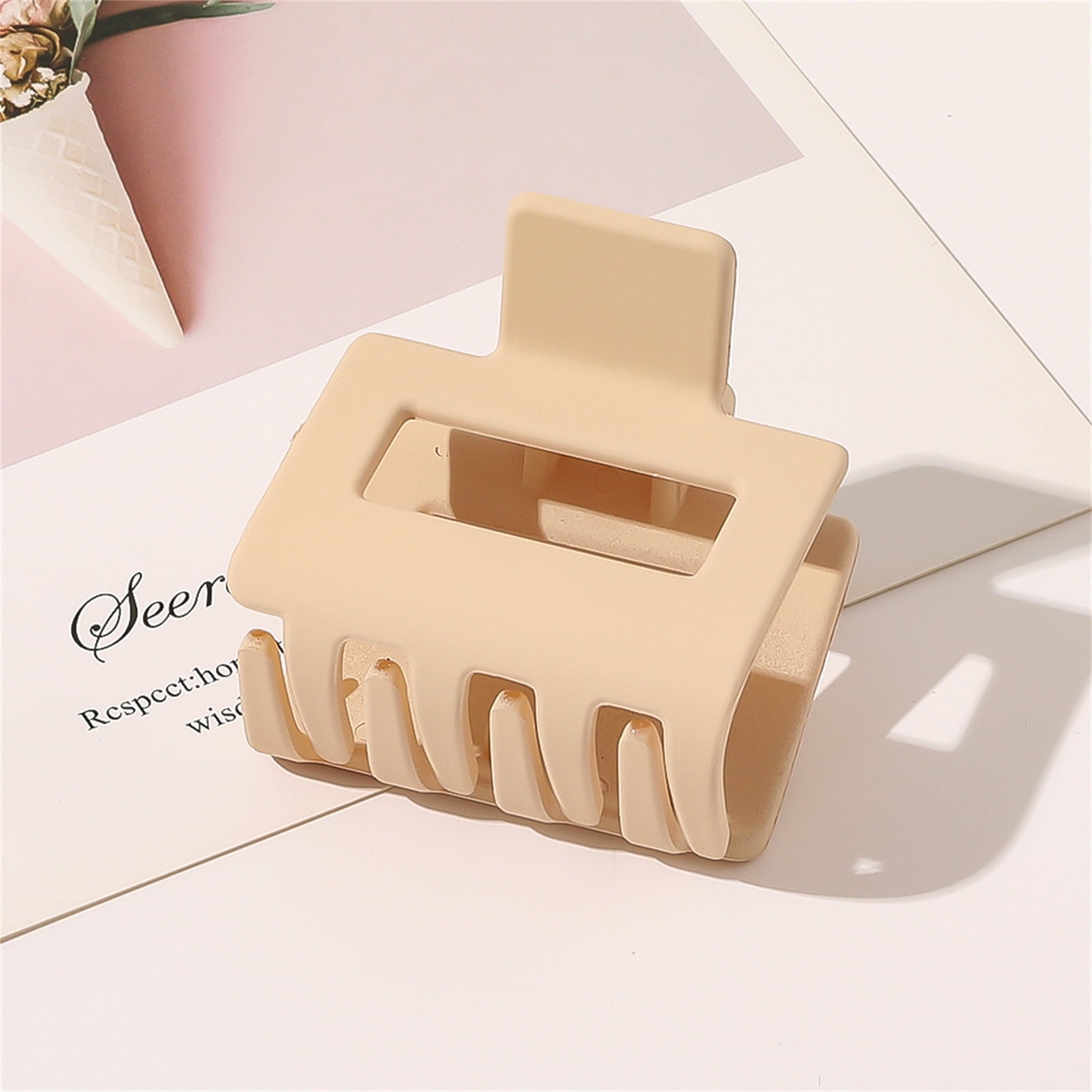 Clearance Luxury Beauty Zougou 5Cm Small Claw Clips Matte Big Hair Claw ...