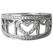 Jessica Simpson Faux silver tone, Turquoise Stone Ring Set, Set of 5 ...