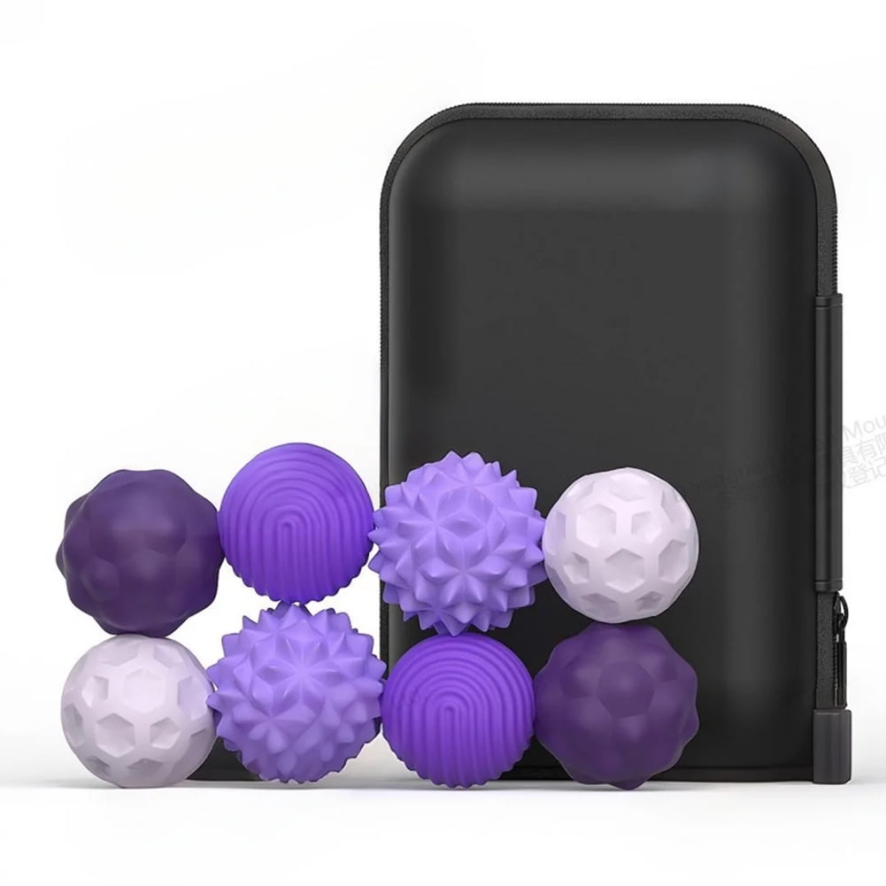 Clearance! Magnetic Balls Fidget Toys, 8Pcs Silicone Sensory Stress Relief Toys, Quiet Executive ...