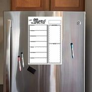 Magnetic Meal Planner Refrigerator Magnet Weekly Menu Board Dinner Meal ...