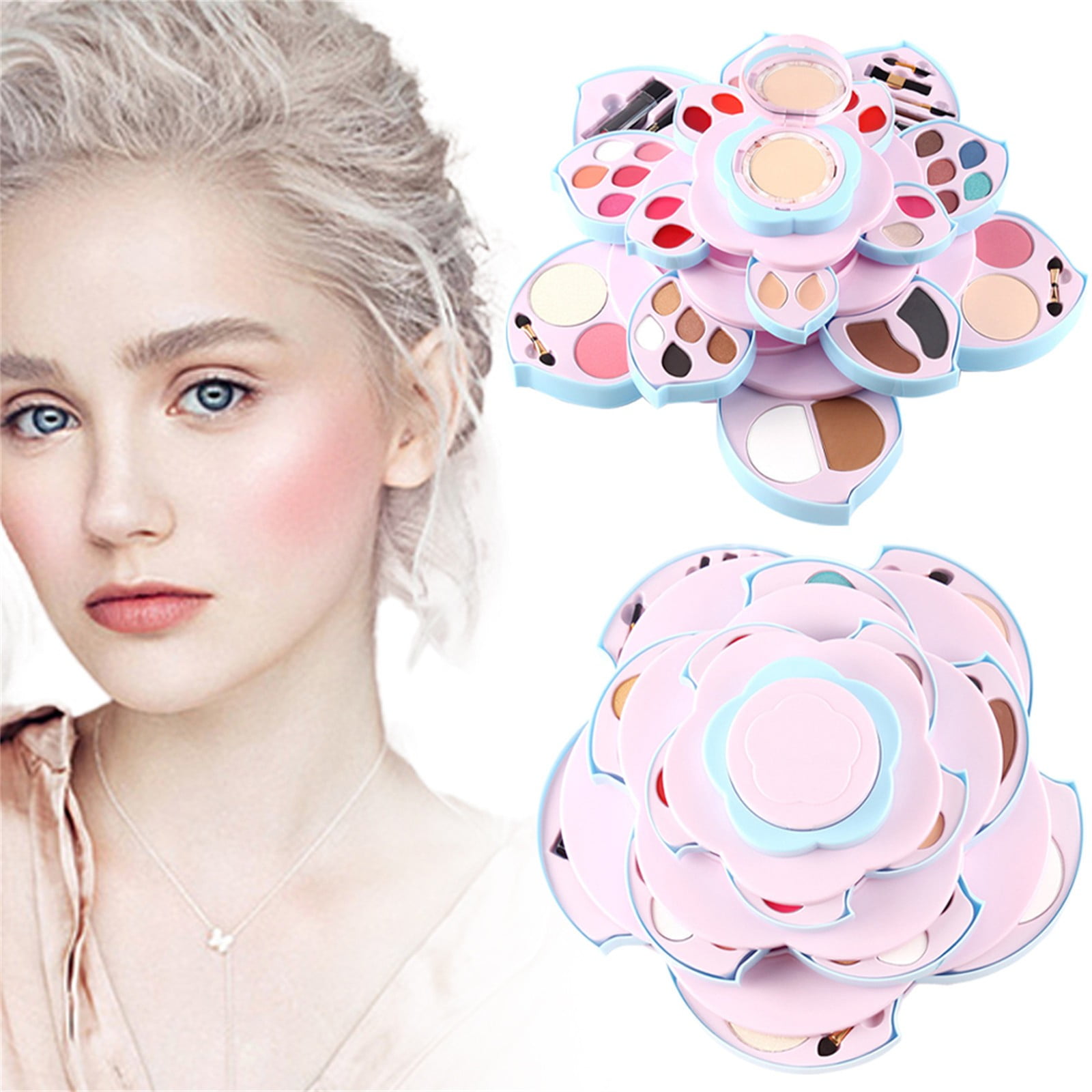 Clearance！ Makeup Roses Flowers Gift Box Cosmetic Contouring Kit ...