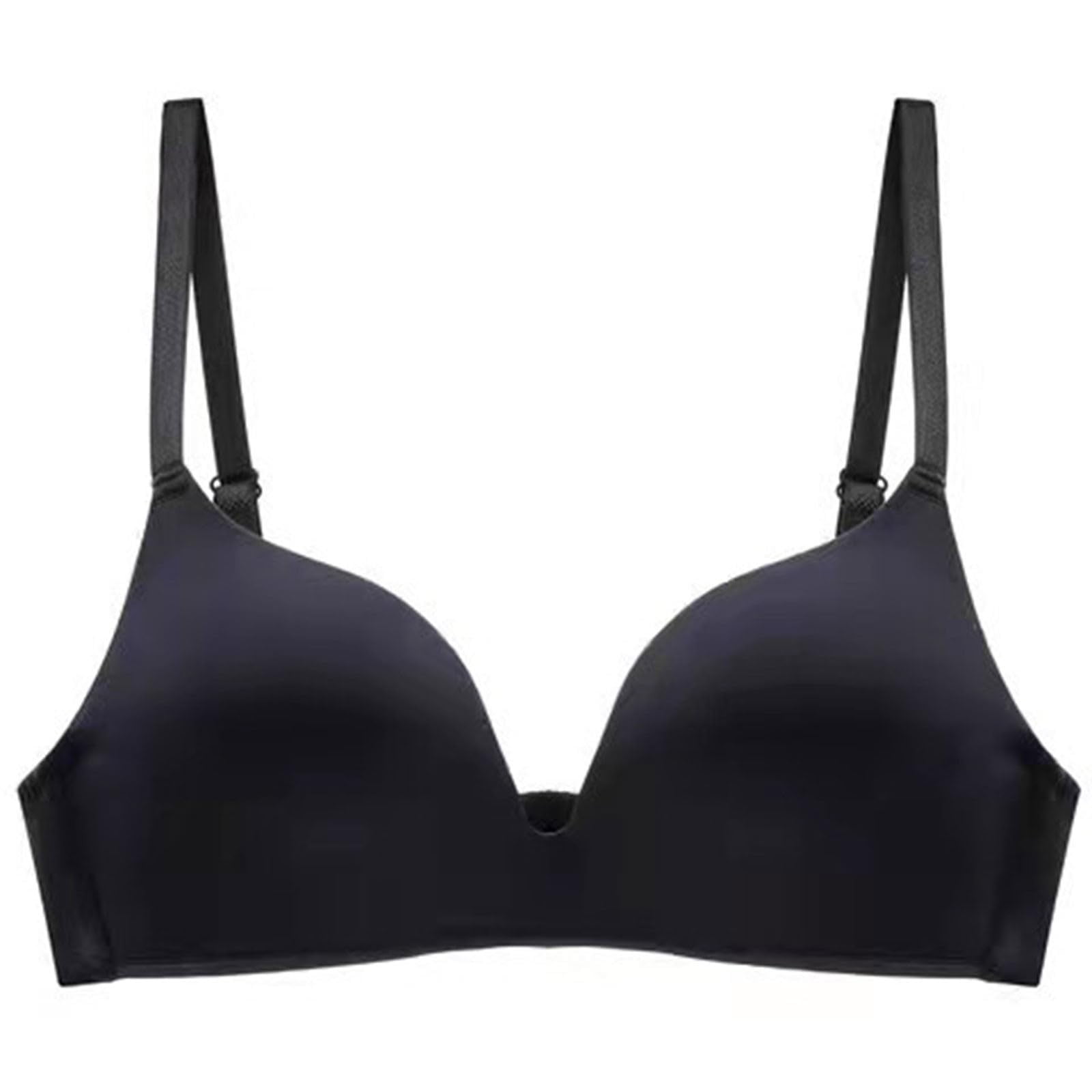 Clearance! Manxivoo Bras for Women Lightly Lined Women's Bra Up Black ...